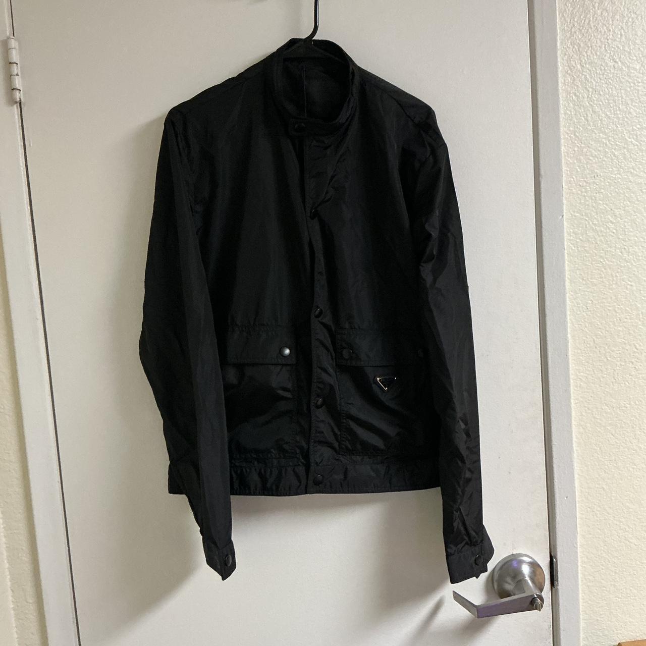Prada nylon jacket Size 52 fits like a M | Depop