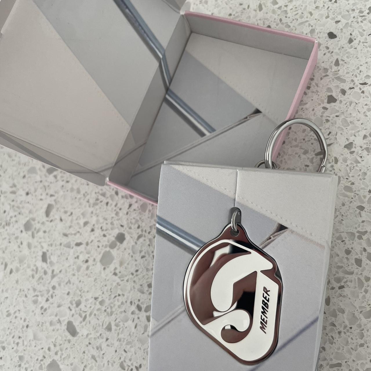New in original box, Glossier members only keychain! - Depop