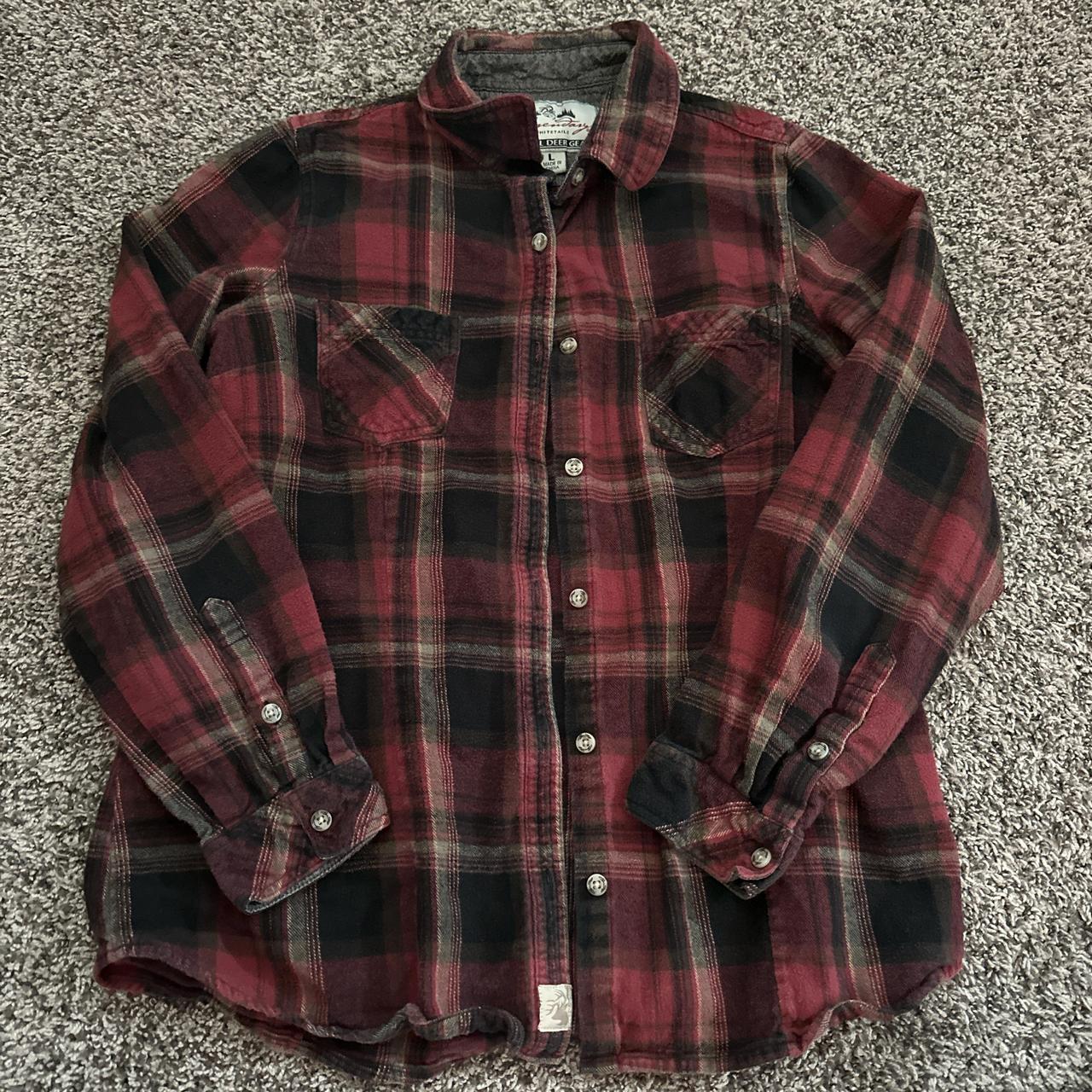 Legendary Whitetails flannel - size large, fits... - Depop