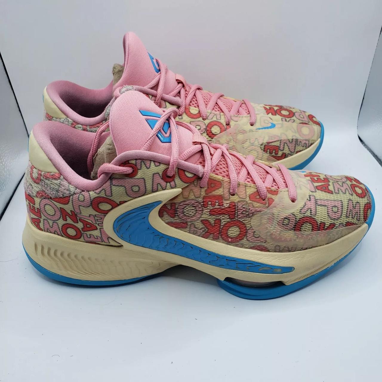 Nike Zoom Freak 4 Letter Bros Sneakers FB9503-200... | Depop