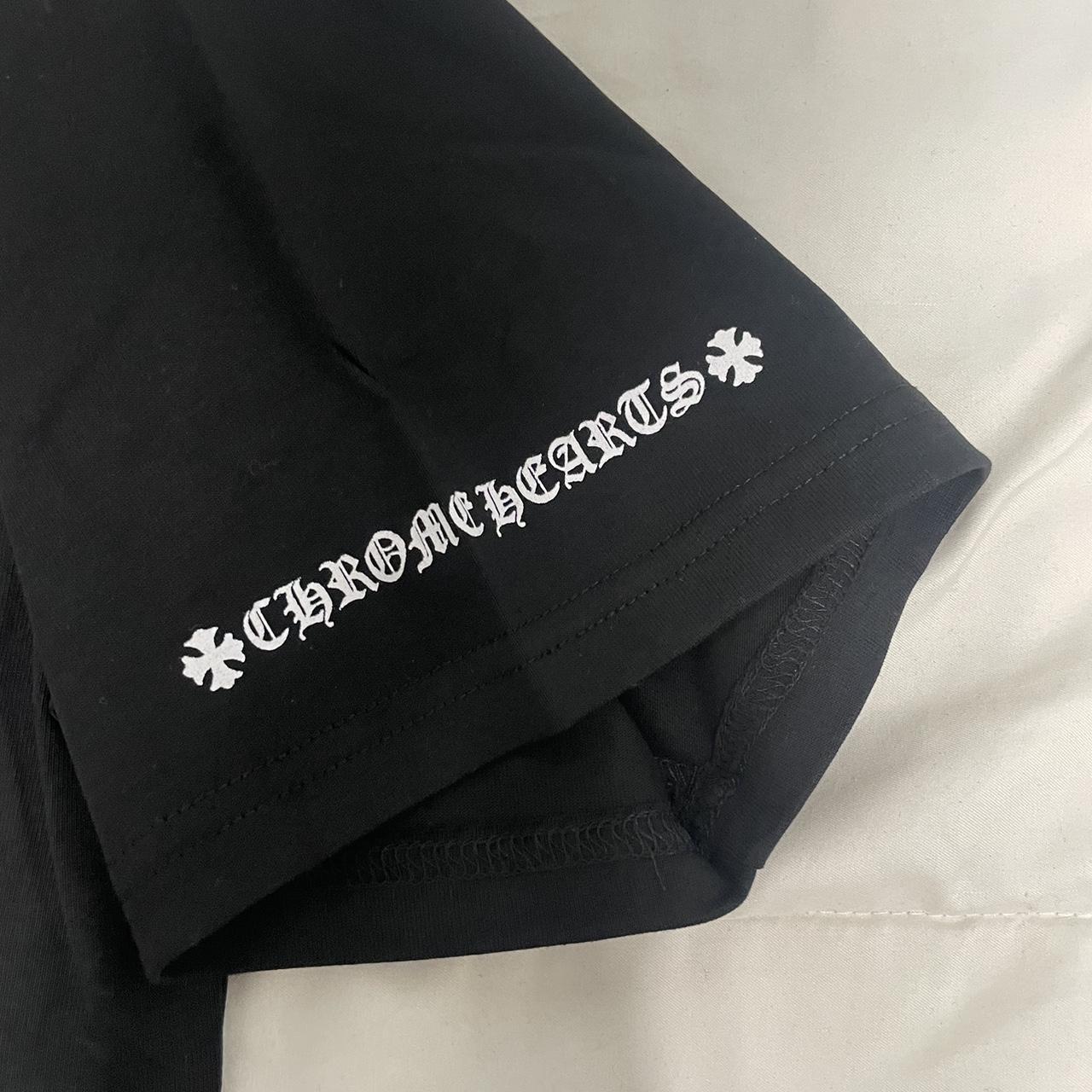 Chrome Hearts black T-shirt Size Medium Has all... | Depop