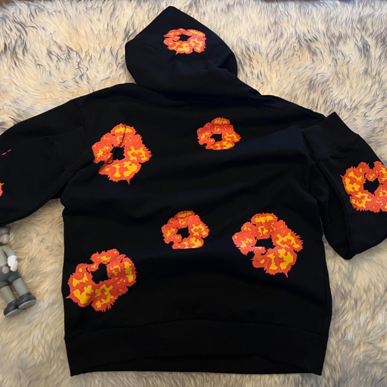 Denim Tears Hoodie Men’s Offset orange Size medium... - Depop