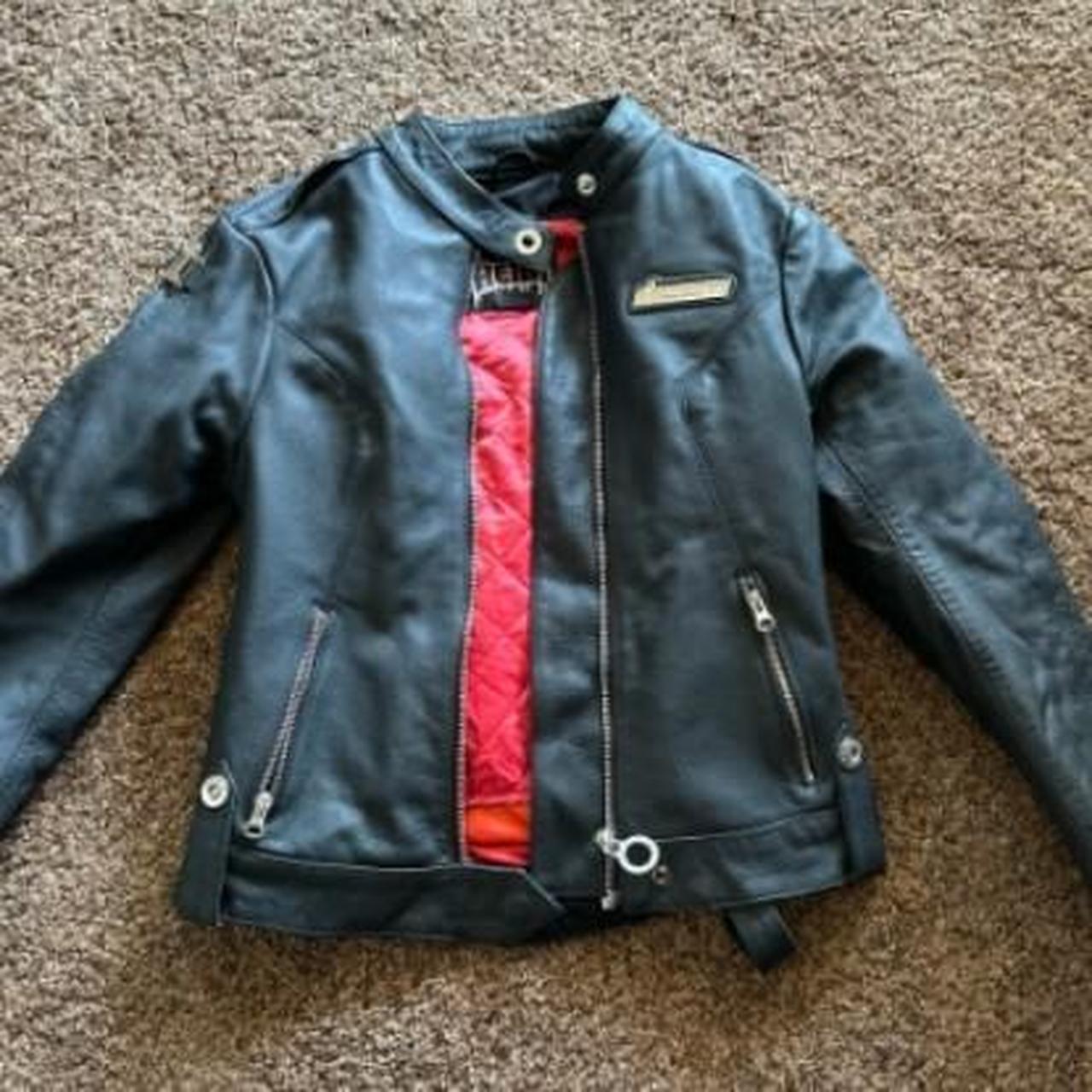 icon motorcycle jacket - Depop