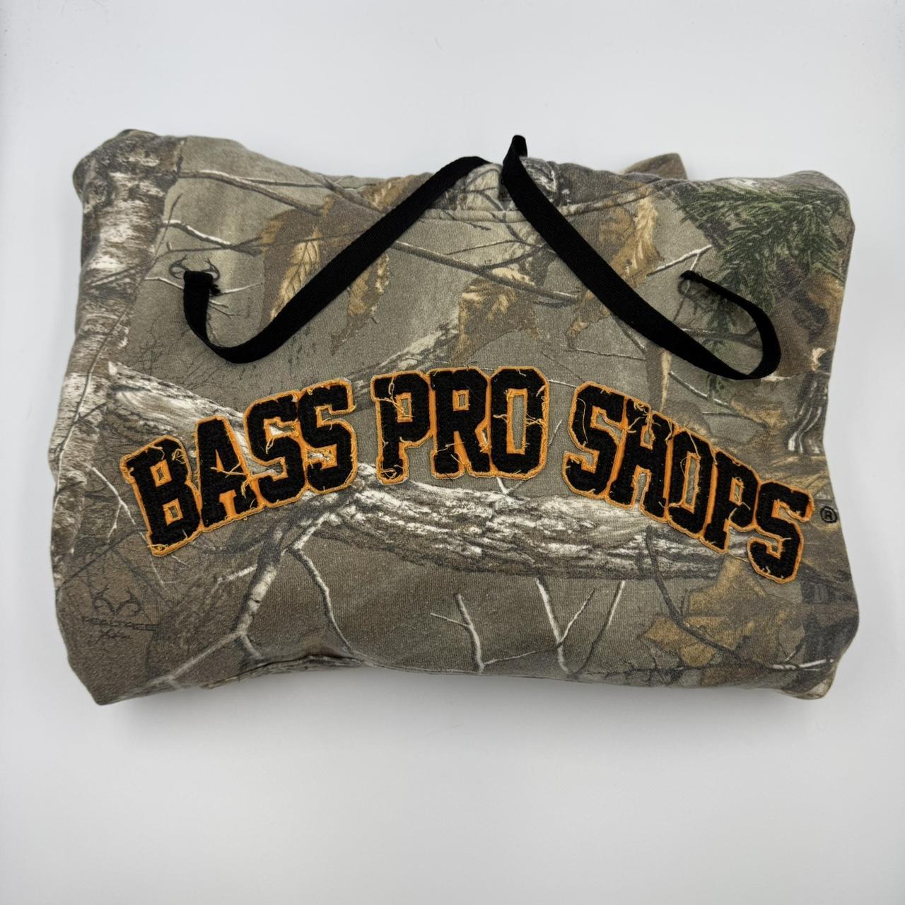 Bass Pro Shops Camo hoodie - Depop