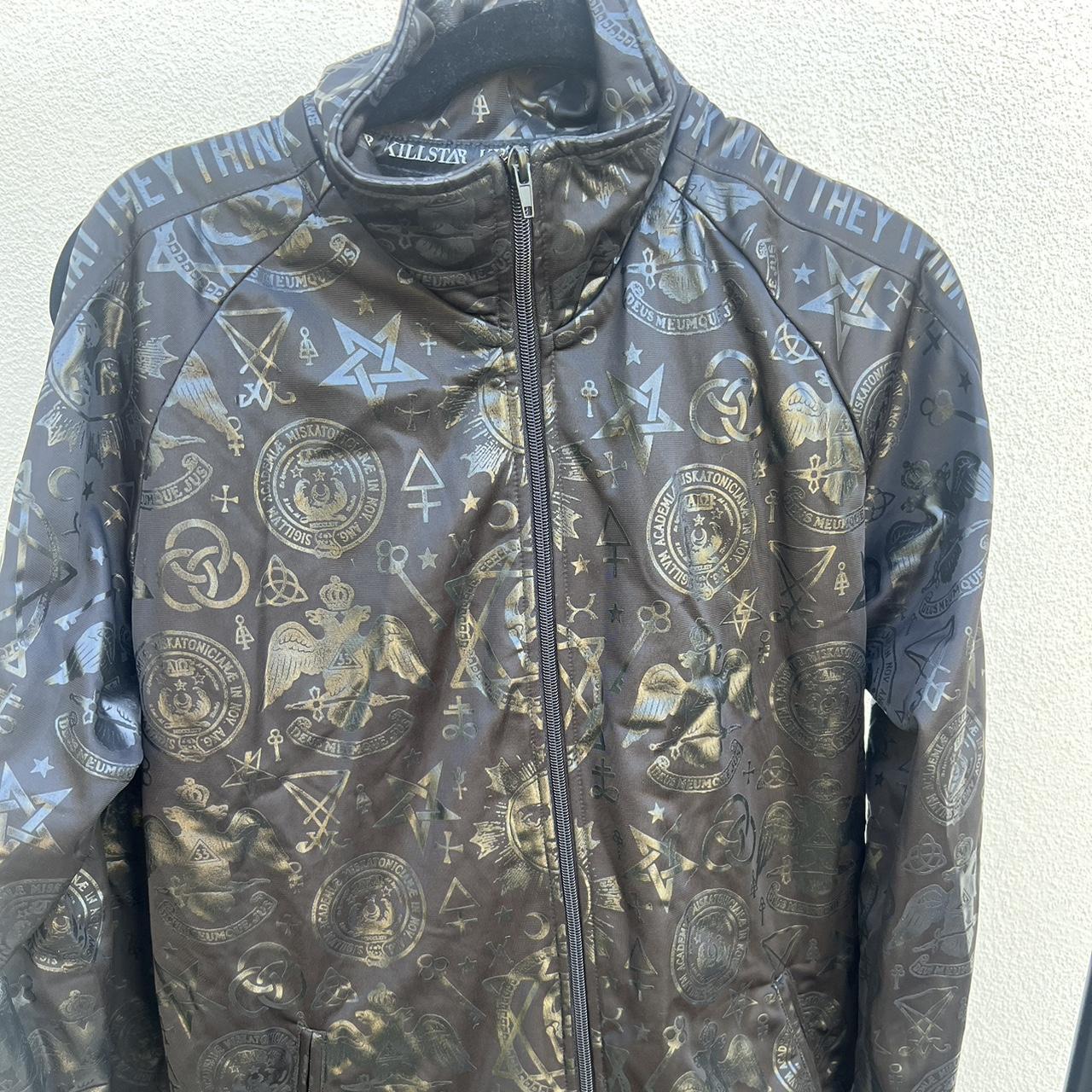 Killstar Track suit set Jacket Size: L Bottoms Size:... - Depop