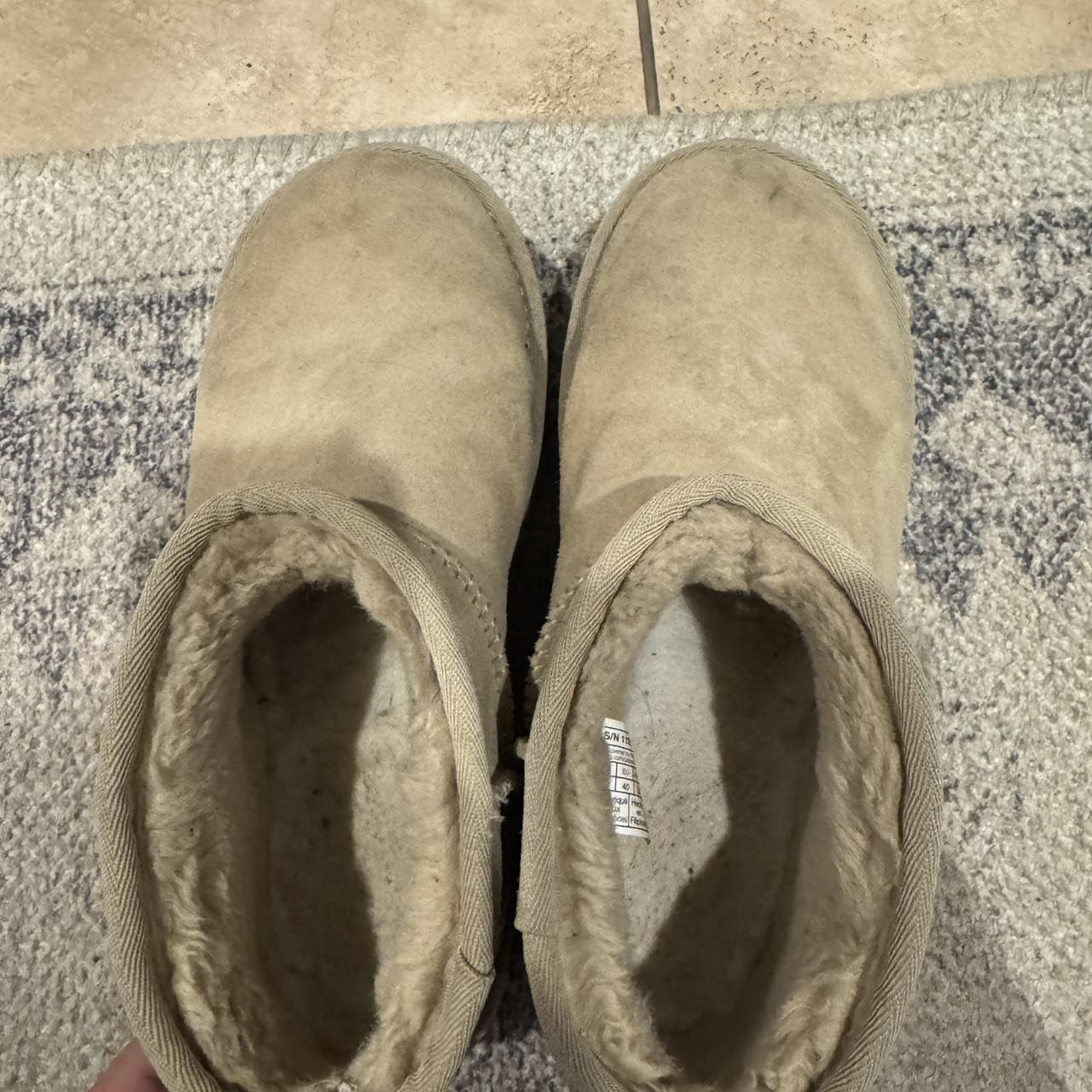 light sand color uggs brand new platform US SIZE 9 | Depop