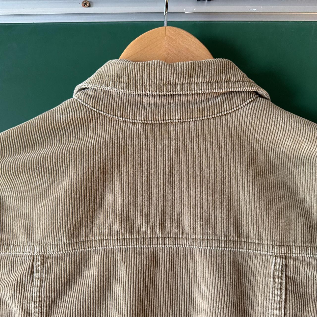 Eddie Bauer Tan Corduroy Barn Jacket - Granola Girl... | Depop