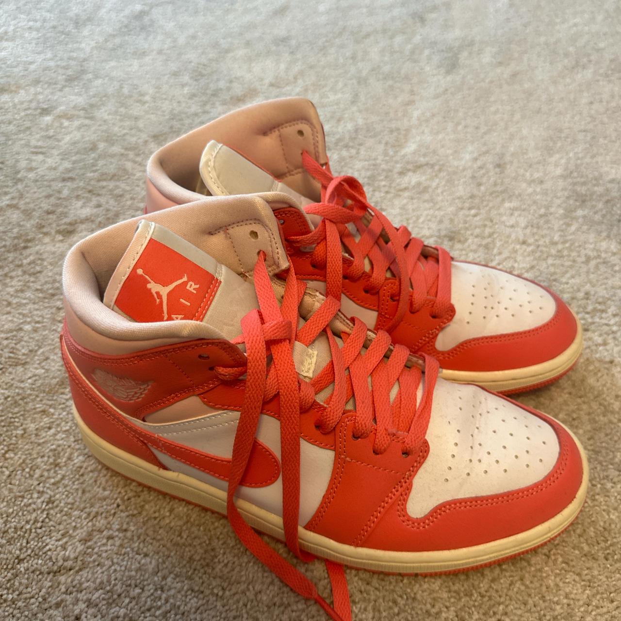 Nike Women’s Jordan’s ️‍🔥 ️‍🔥 #nike #jordan -never worn!! | Depop