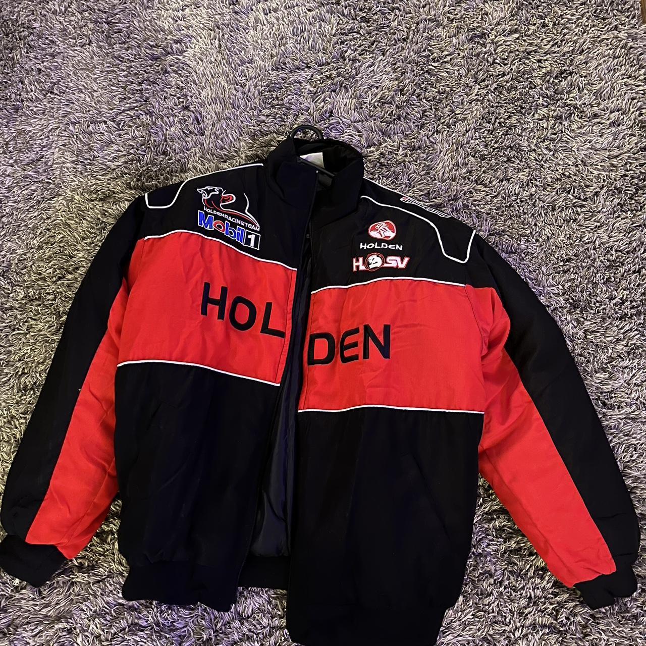 Race car jacket- Holden rare #racecar #jacket #comfy... - Depop