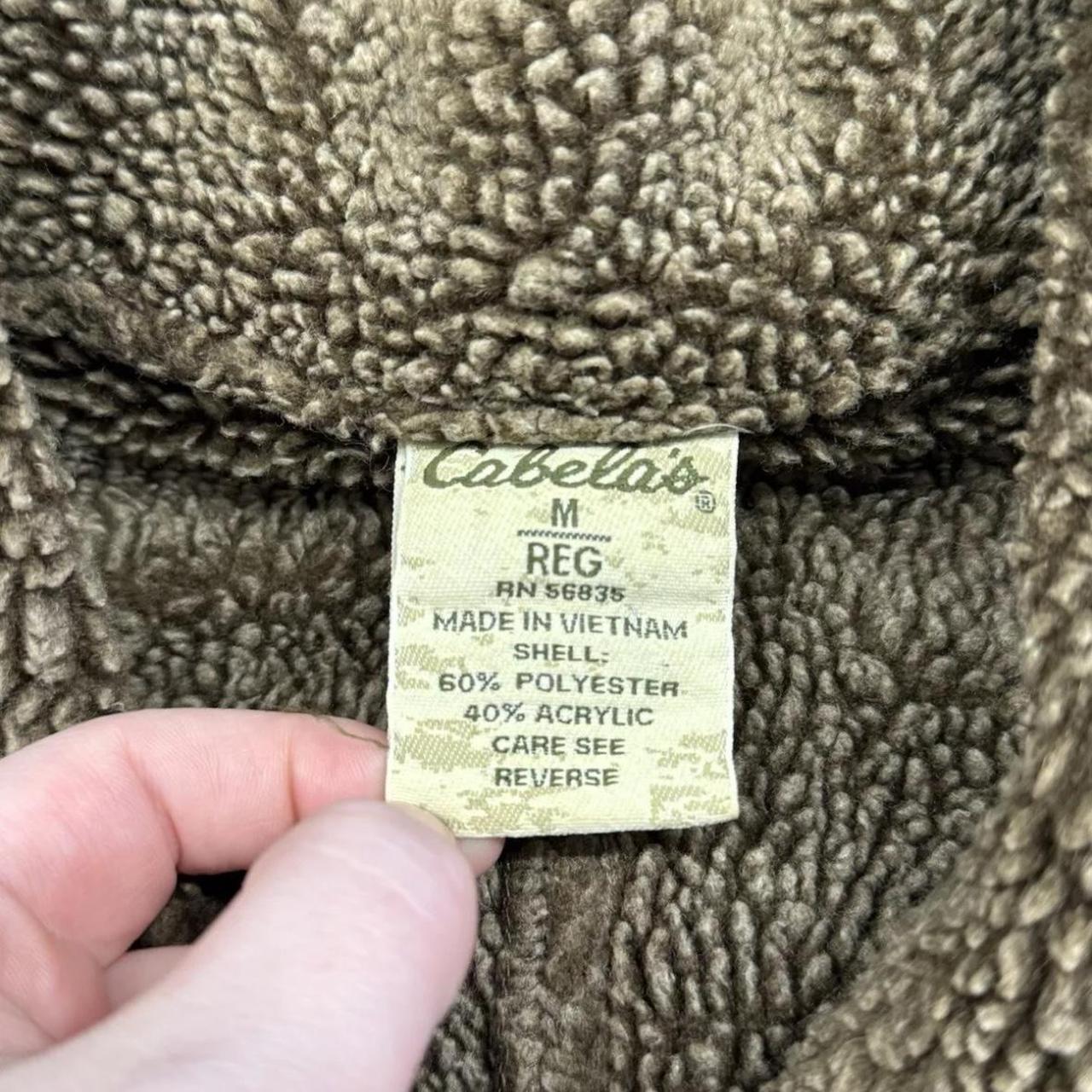 Cabela’s Sherpa Lined Suede Jacket Outerwear Full... - Depop