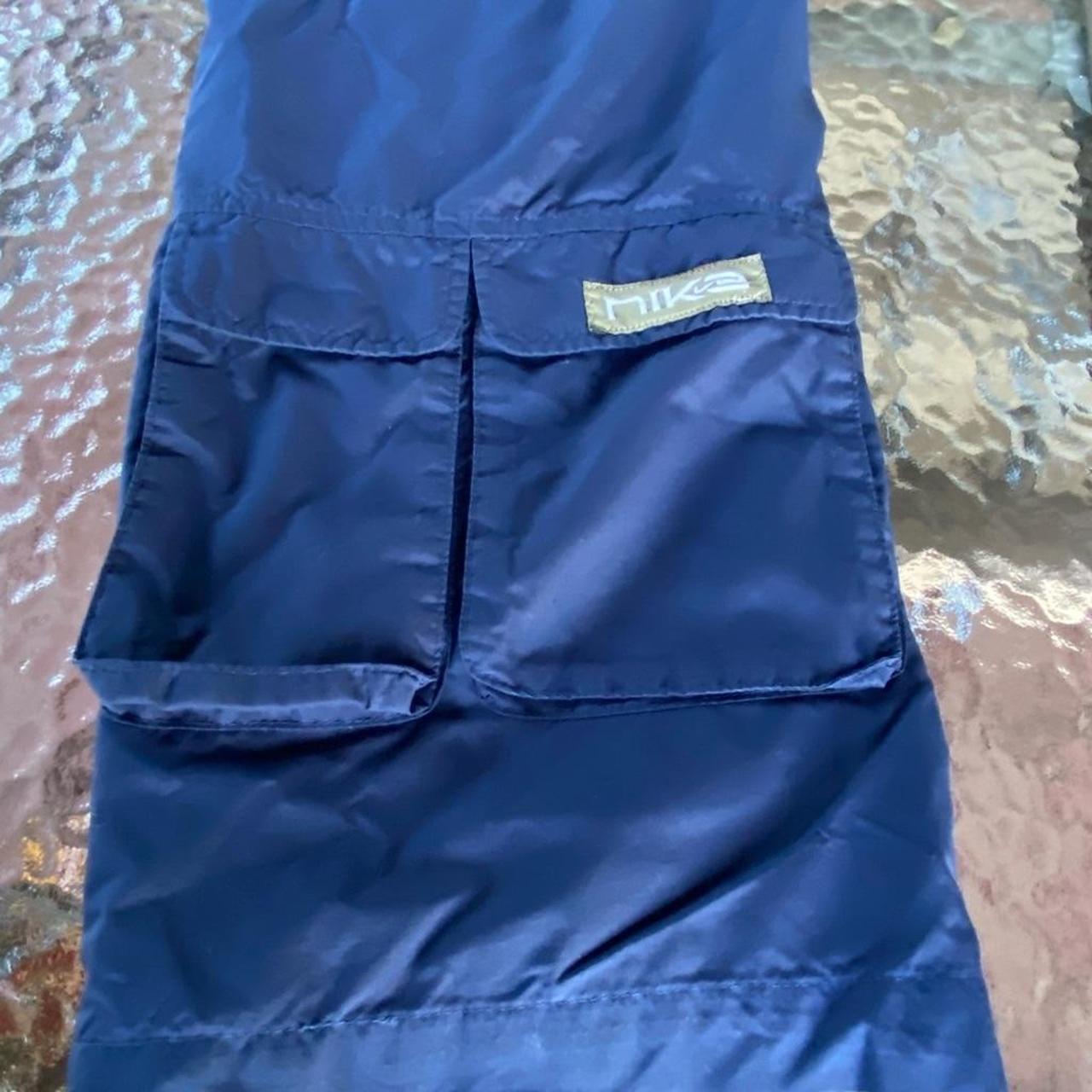 Vintage Nike Baggy Slush Wind Breaker Pants Nylon... - Depop