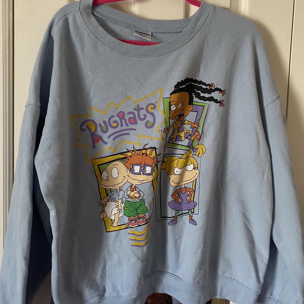 Nickelodeon Rugrats blue sweatshirt #Rugrats - Depop