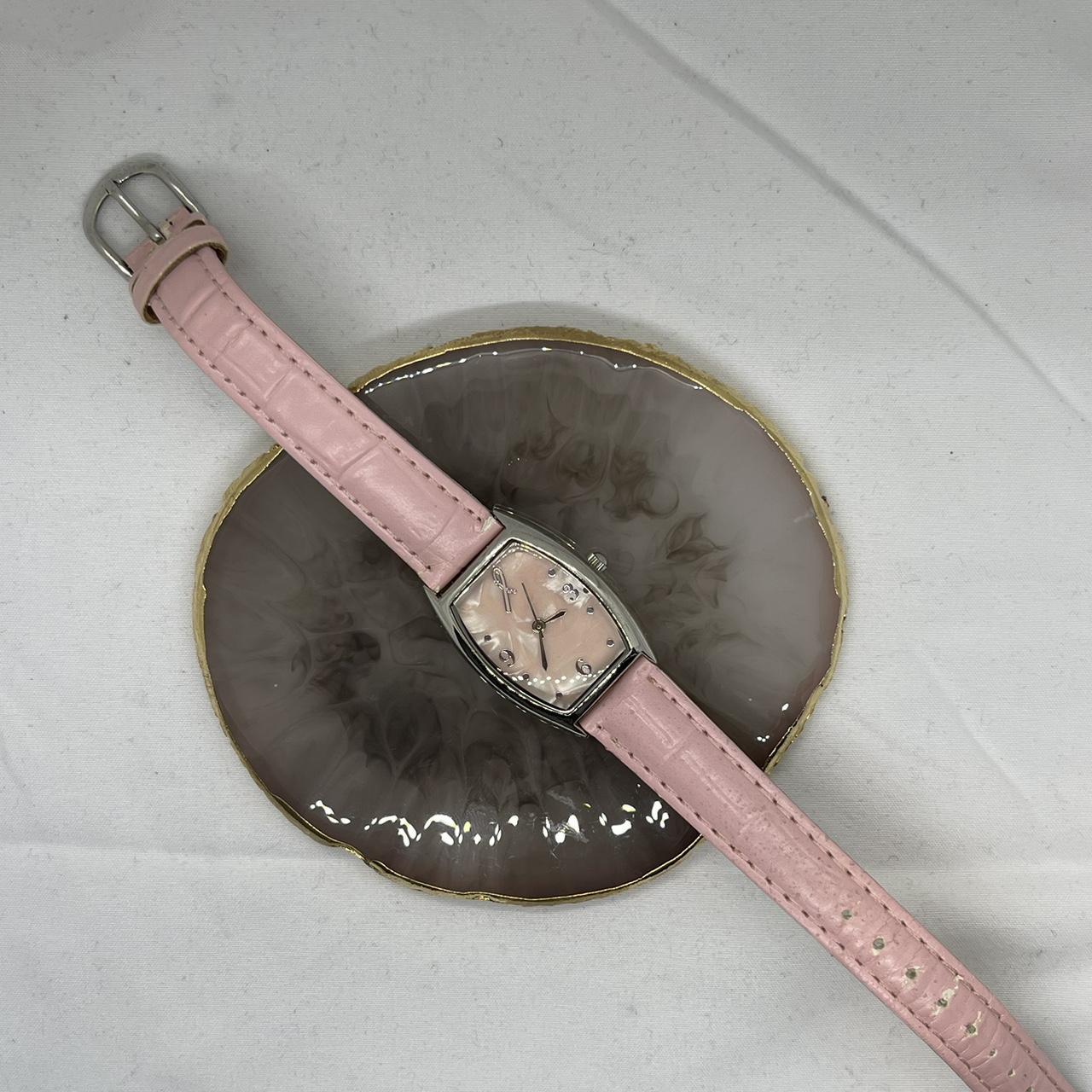 Vintage Dainty Avon Breast Cancer Watch -- Silver... - Depop