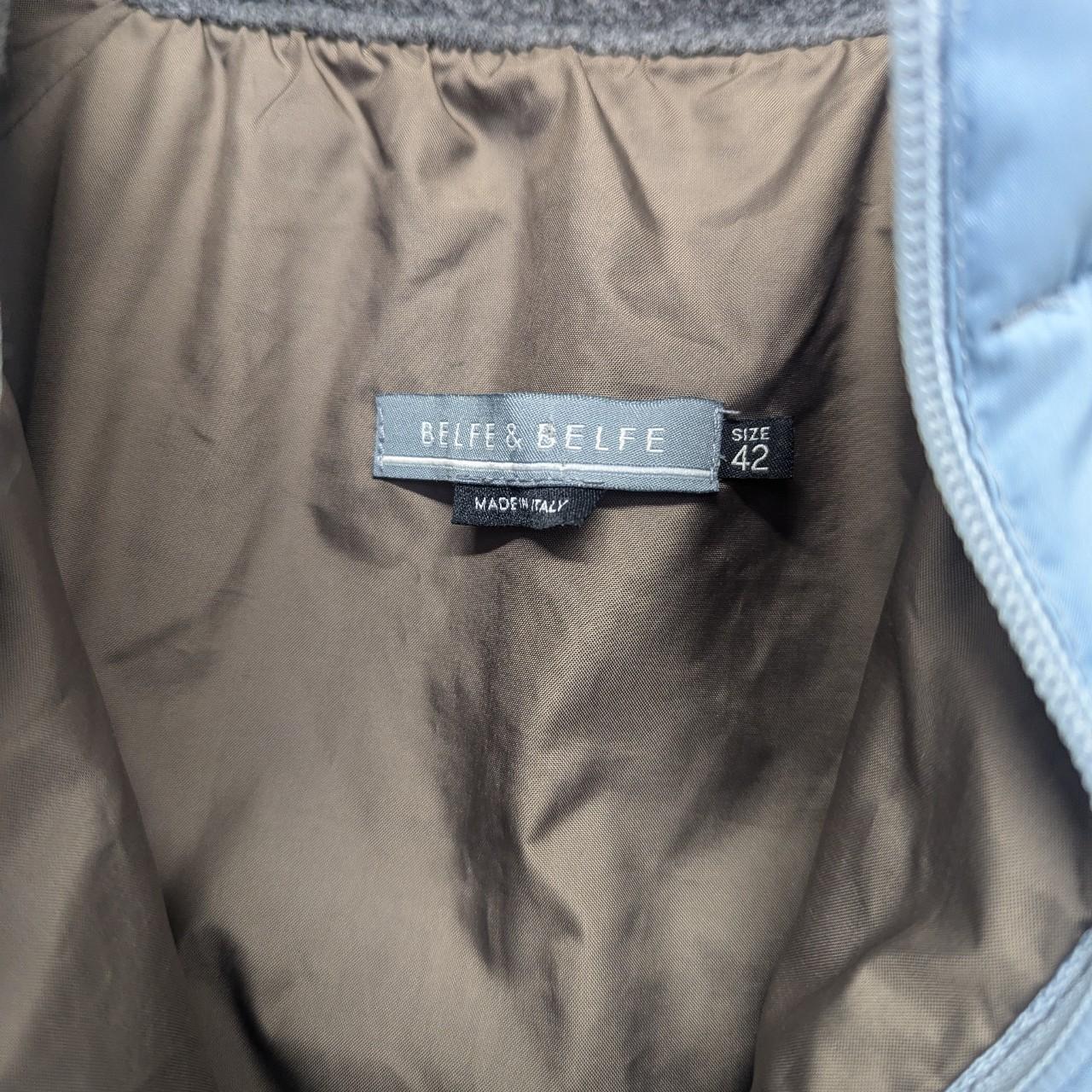 Belfe and Belfe quarter zip shell windbreaker in a... | Depop