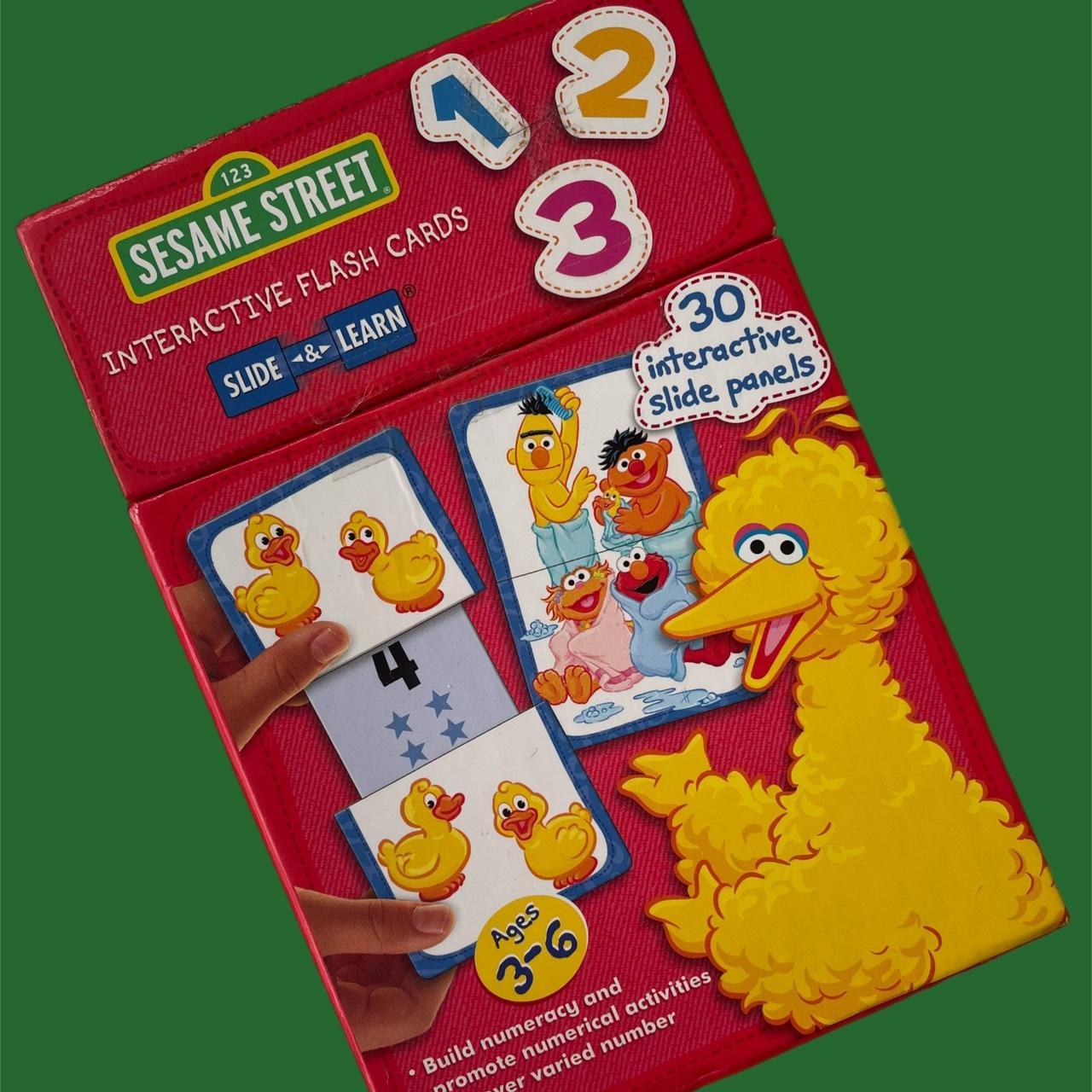 Sesame Street interactive flash cards. Good... - Depop