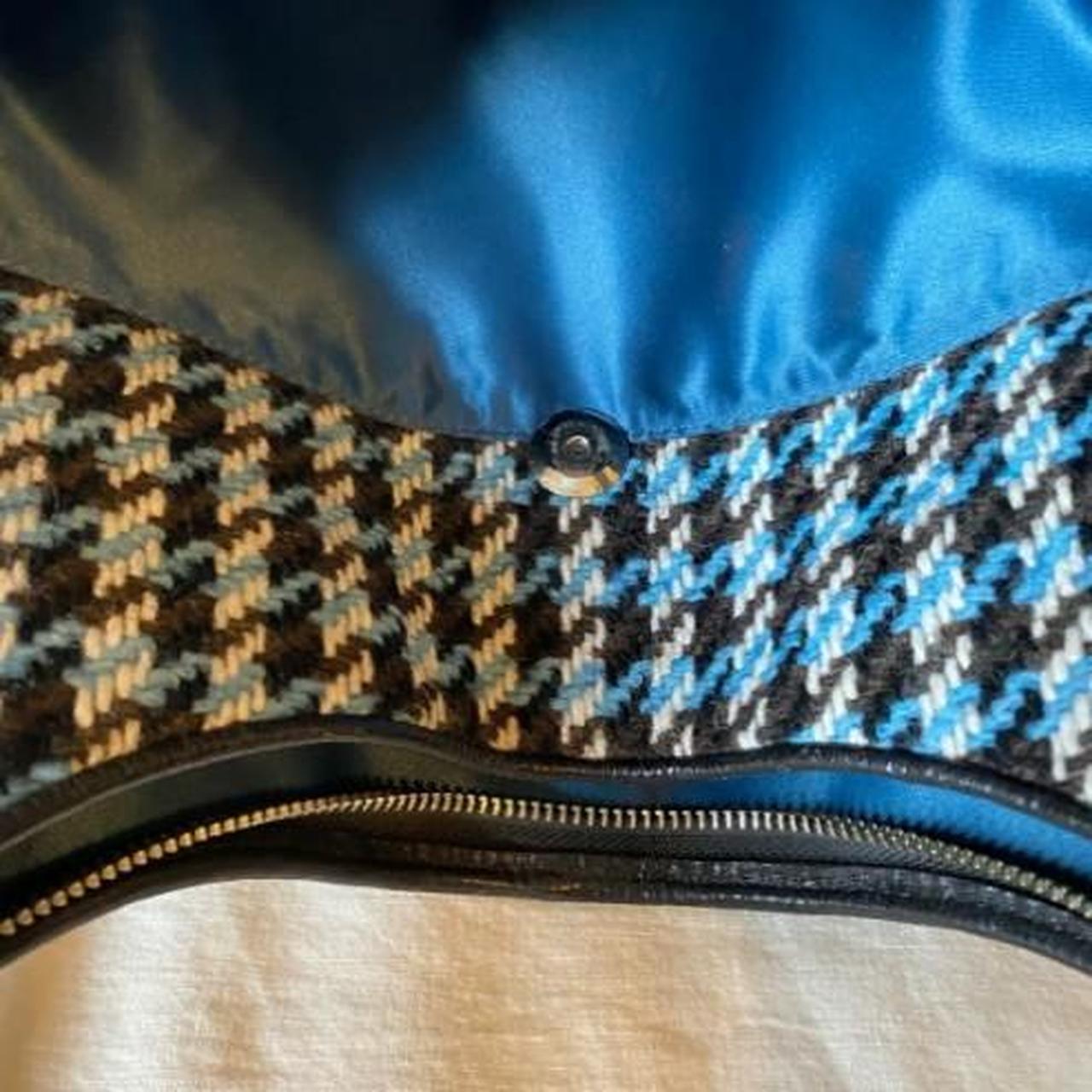 RARE COACH Houndstooth Wool Tweed Suede Hobo... - Depop