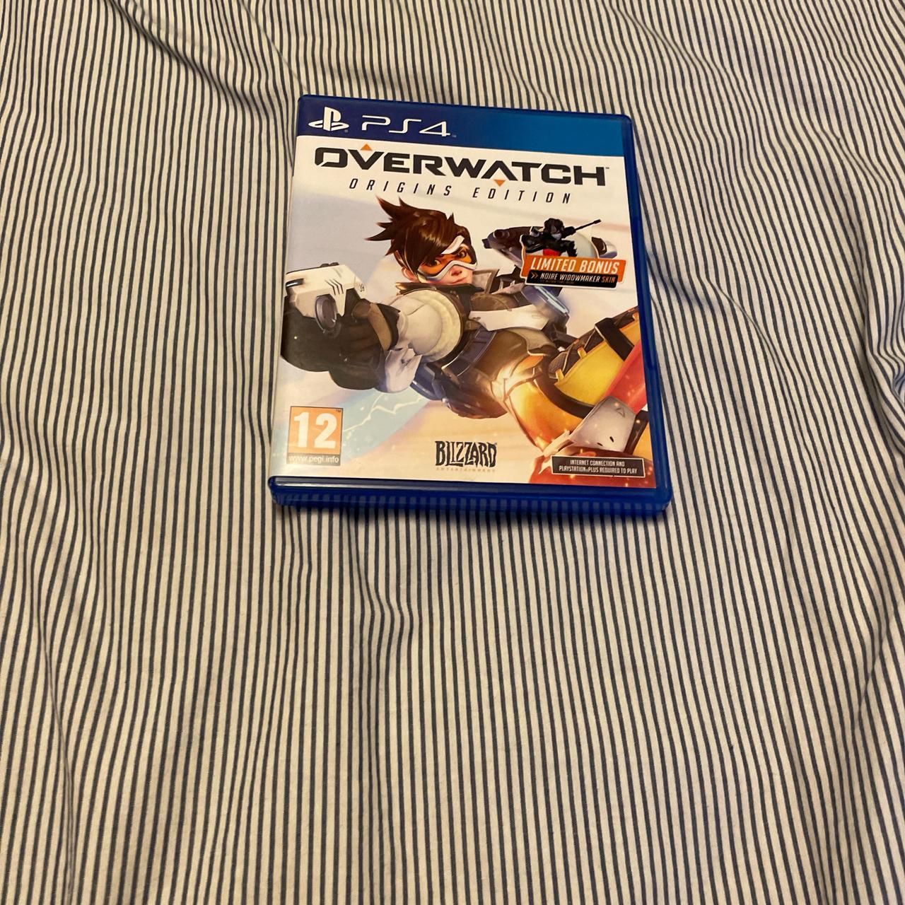PS4 overwatch with gamebox and DVD disc, Excellent... - Depop