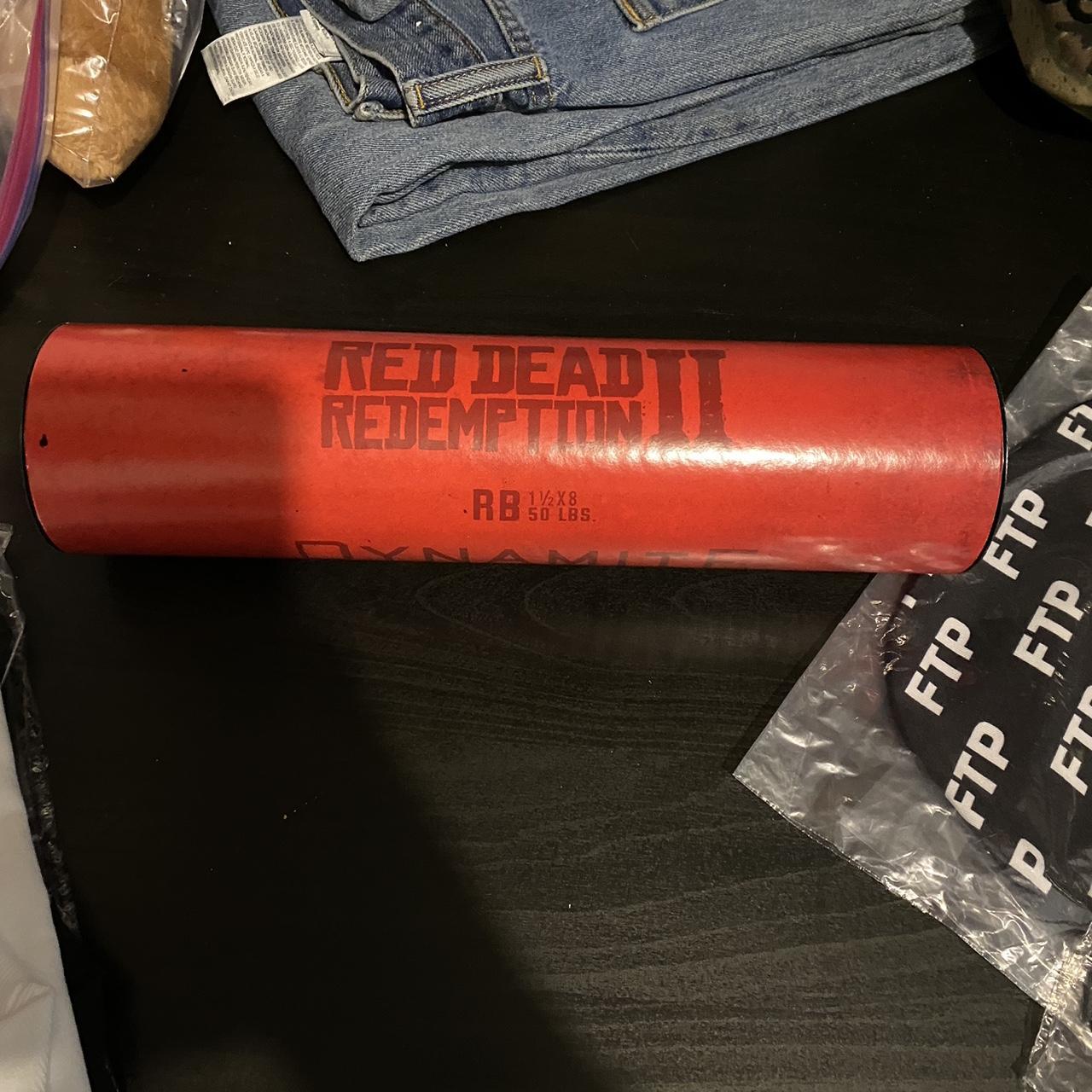 Red dead redemption 2 In dynamite cardboard canister... - Depop