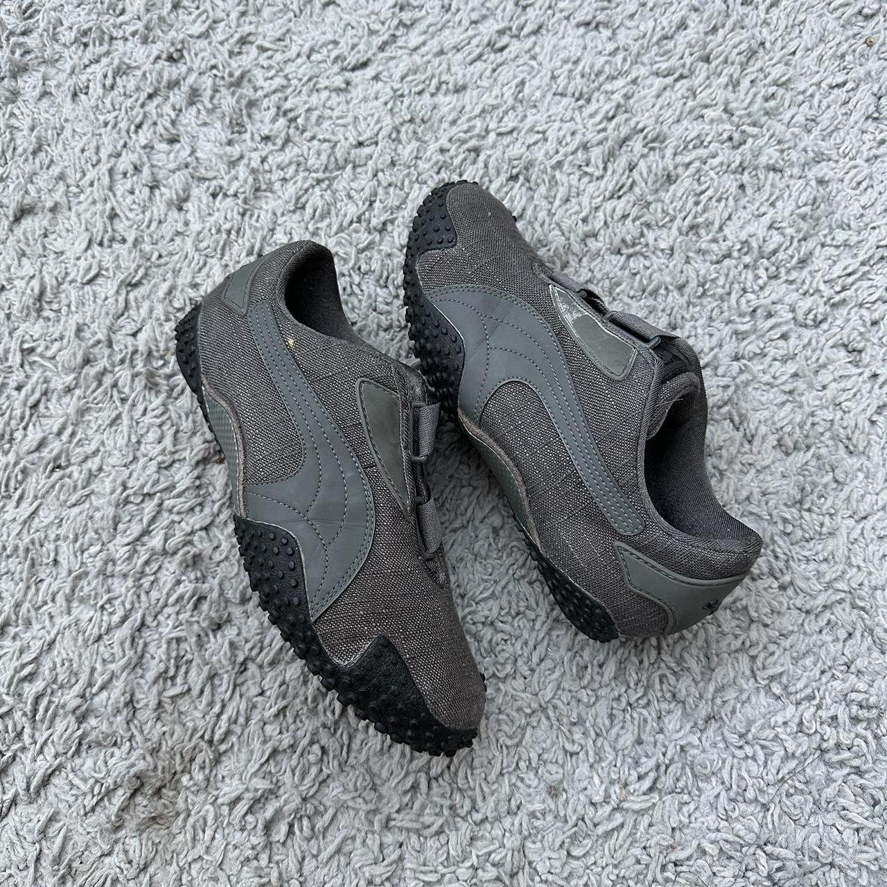 Vintage Y2K Puma Mostro Ripstop Grey Retro Shoes... - Depop