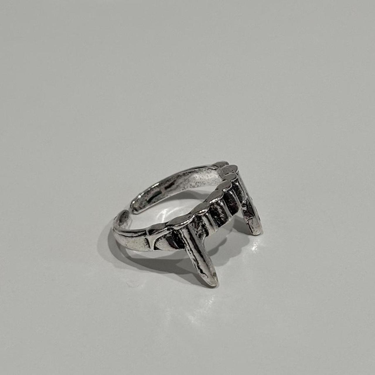 REALLY TUFFF king vamp y2k vampire fangs open... - Depop