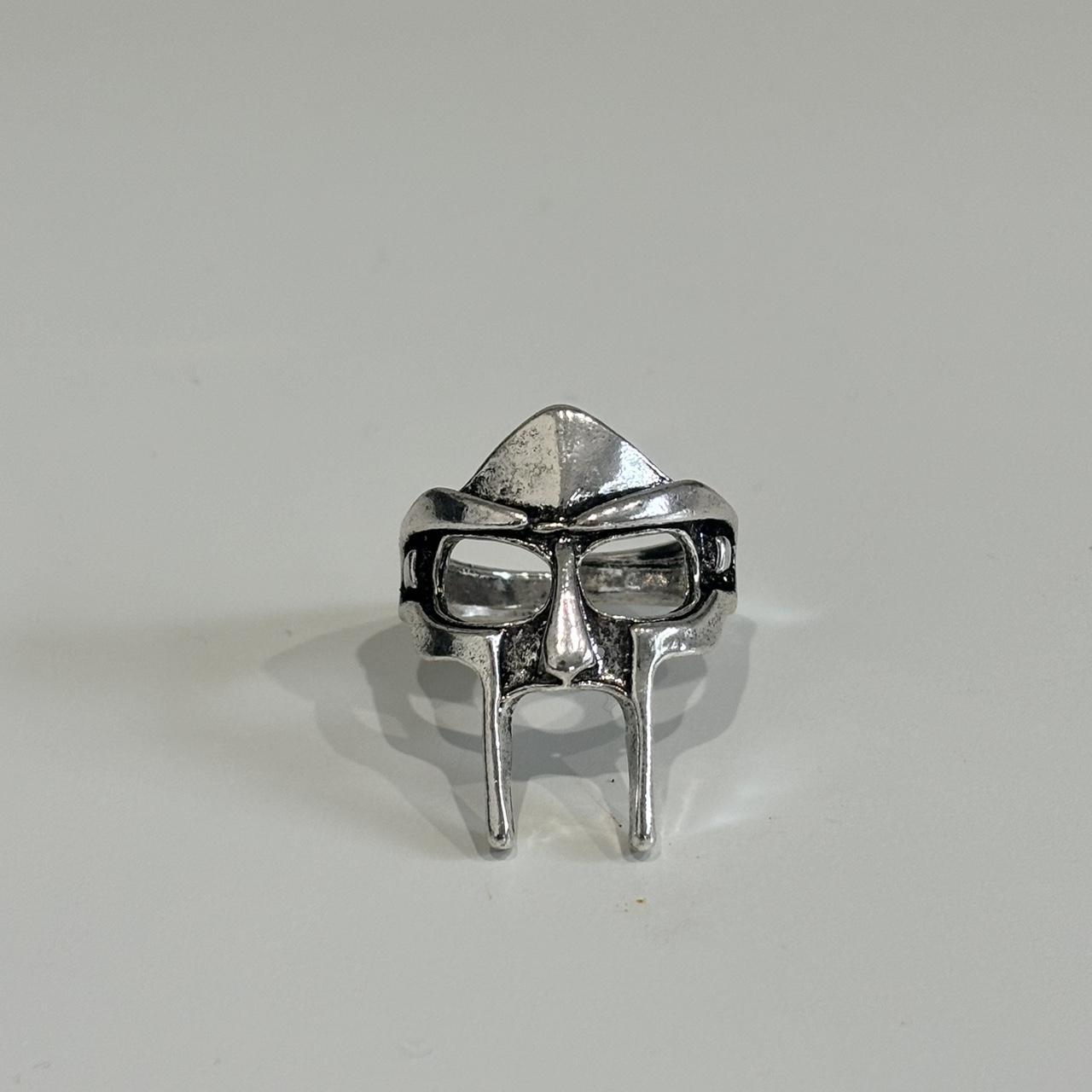 TUFF y2k MF DOOM open adjustable ring! this is a... - Depop