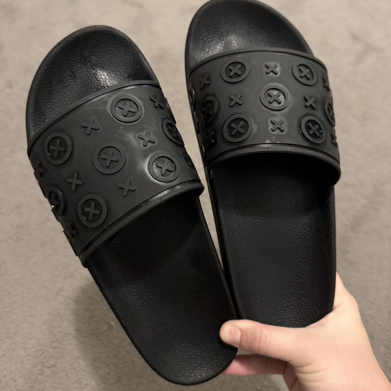 Mimco slides, only worn a few times. Great condition... - Depop