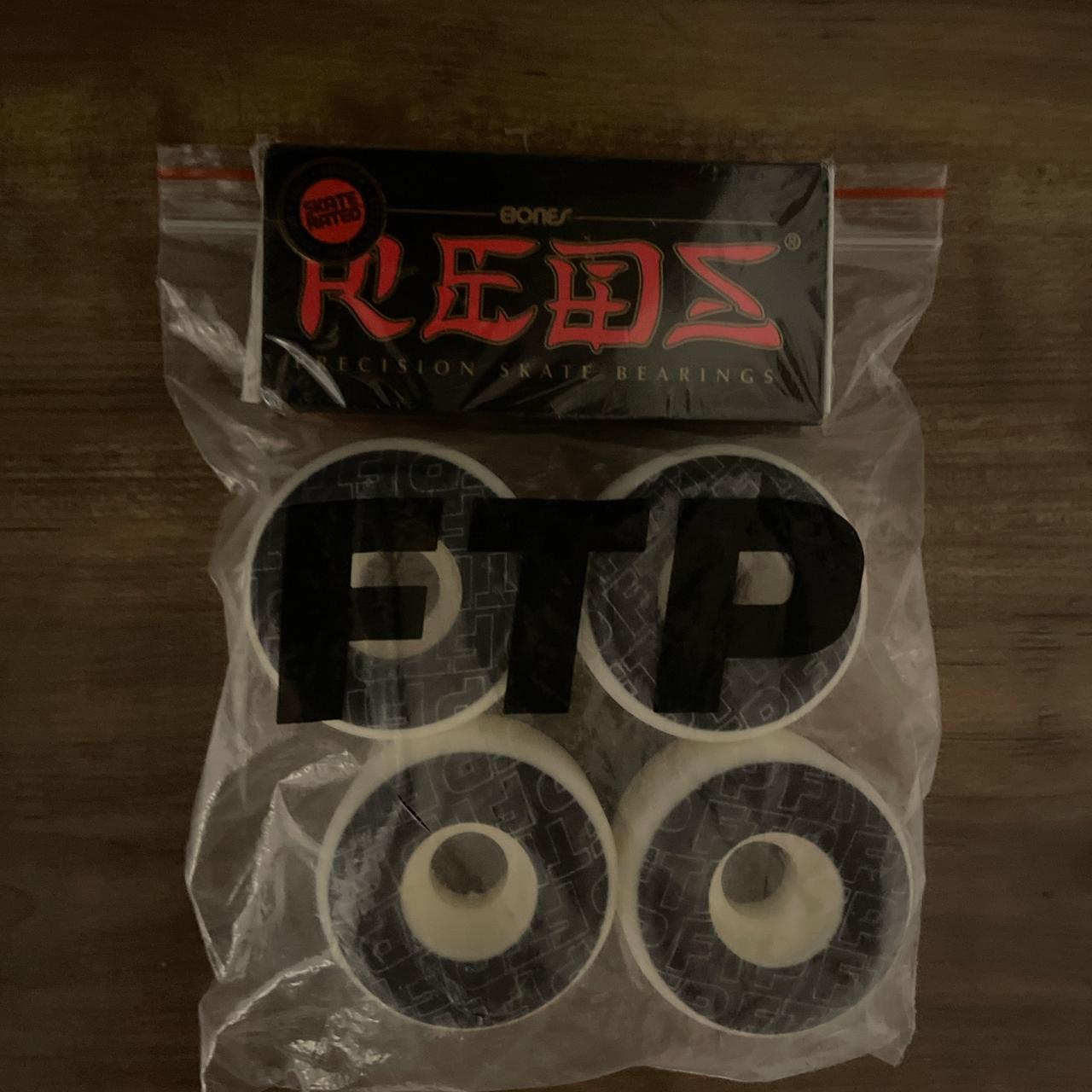 Brand new rare FTP skateboard wheels + brand new... - Depop