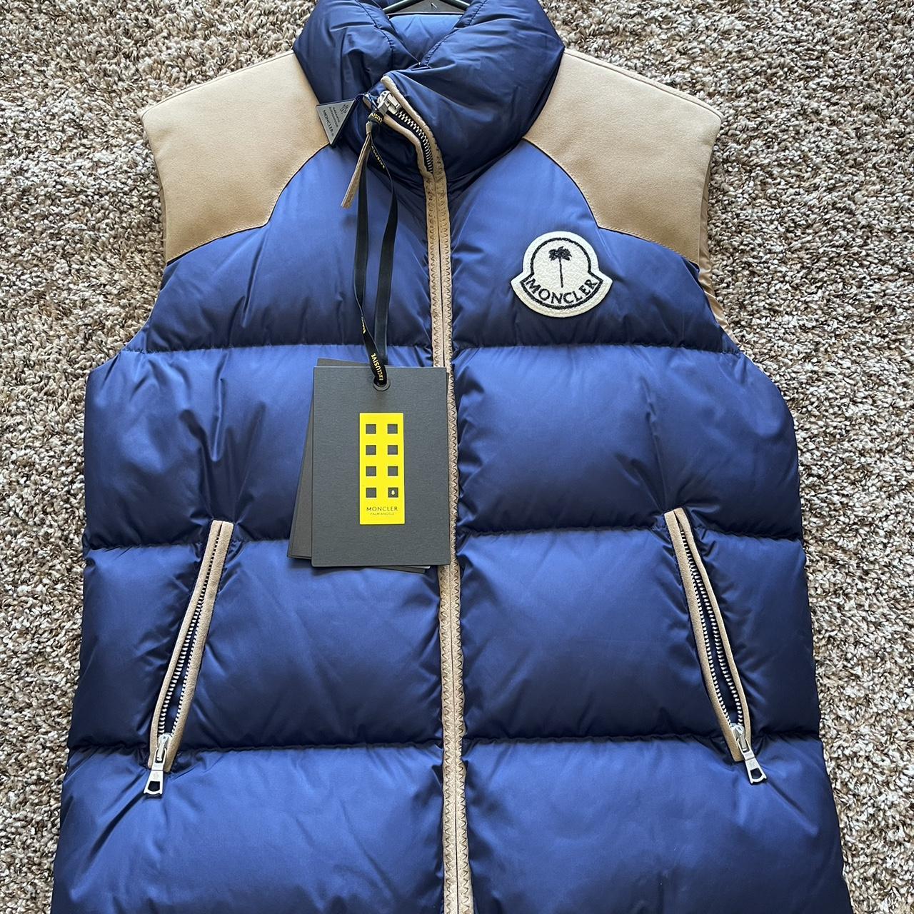 Authentic Moncler x Palm Angels brand new with tags... - Depop
