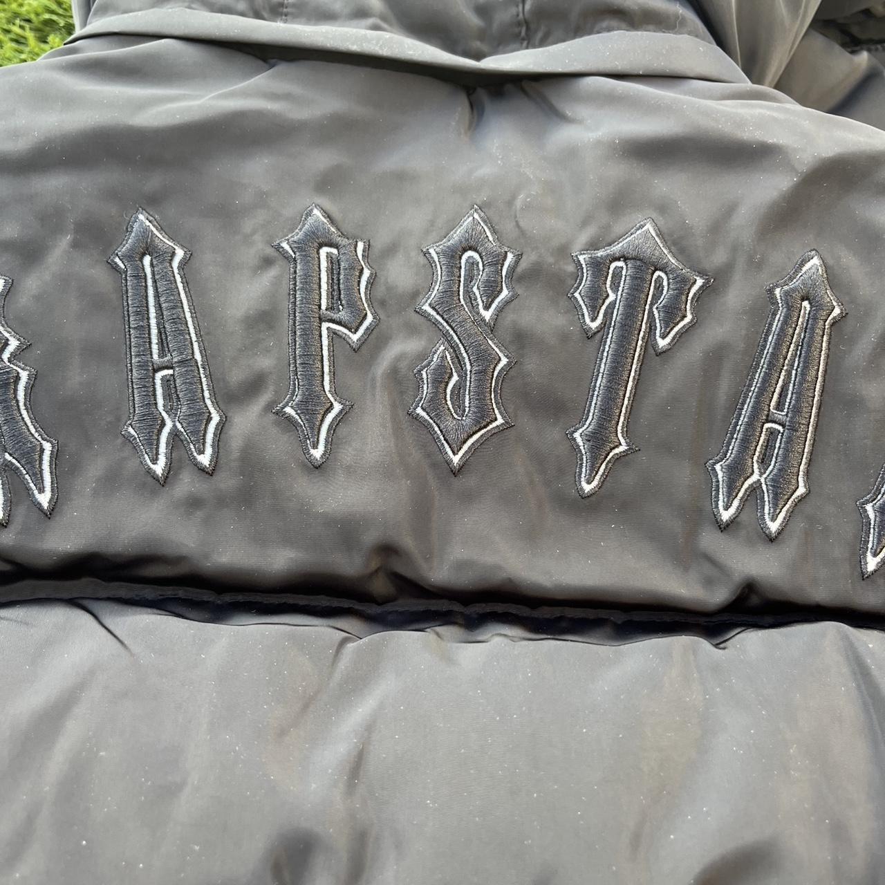 Grey Trapstar puffer jacket #pufferjacket - Depop