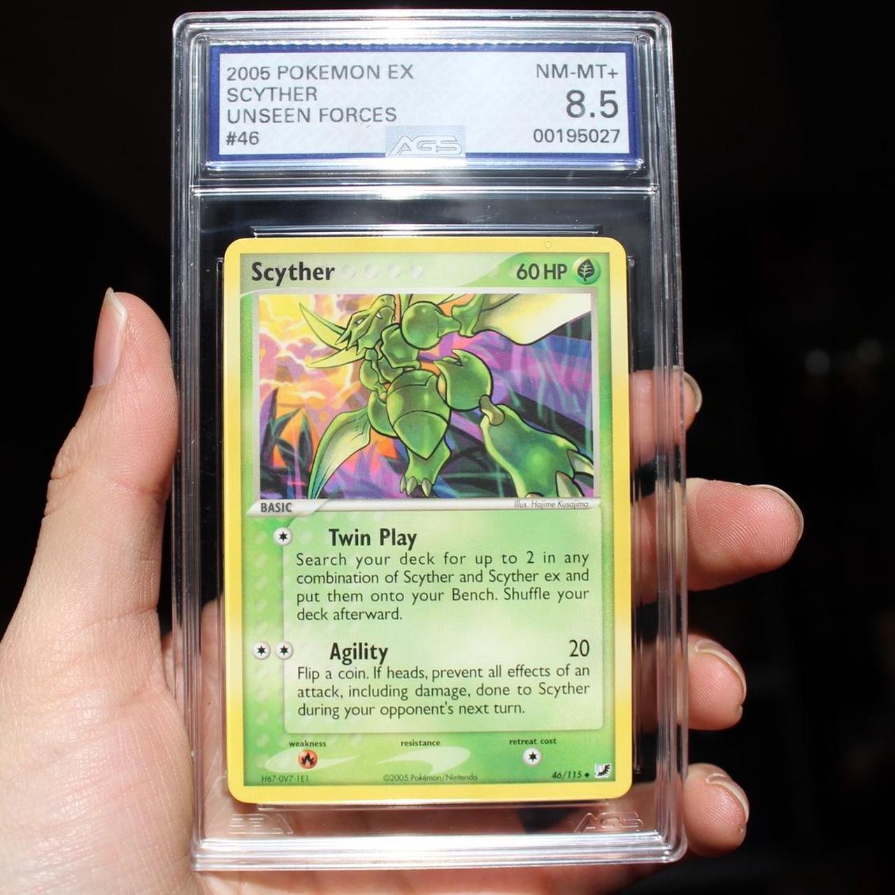 2005 POKEMON EX SCYTHER UNSEEN... - Depop
