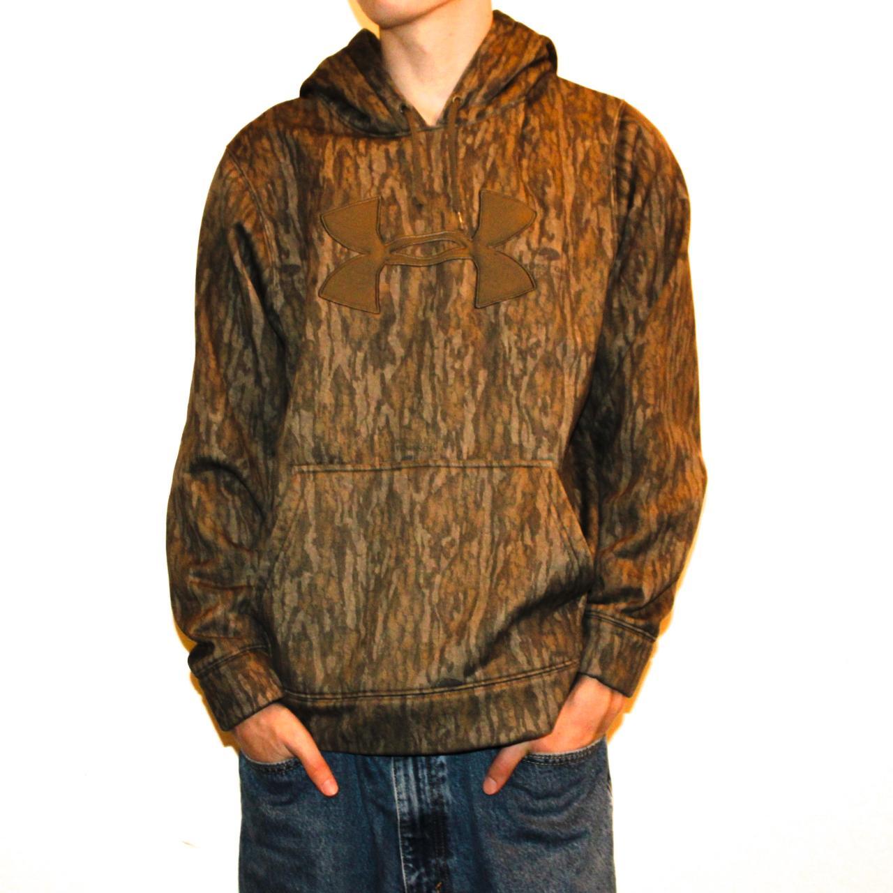 Mossy oak camo under armour hoodie store