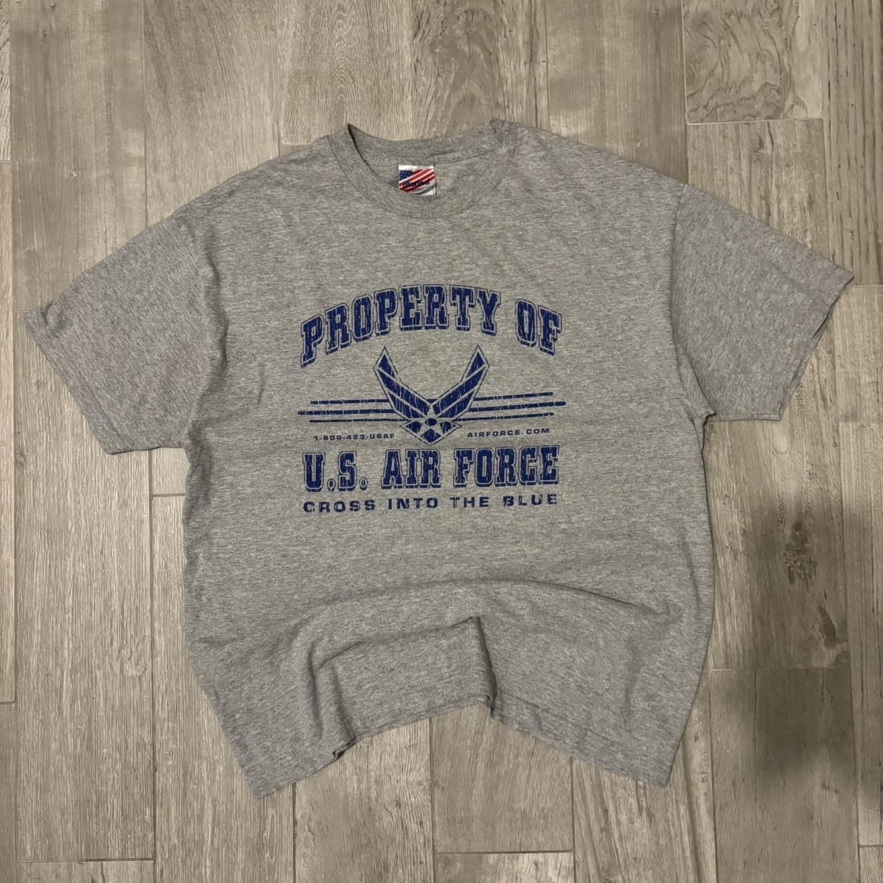 Vintage Y2K U.S. Air Force Shirt - Size XL -... | Depop