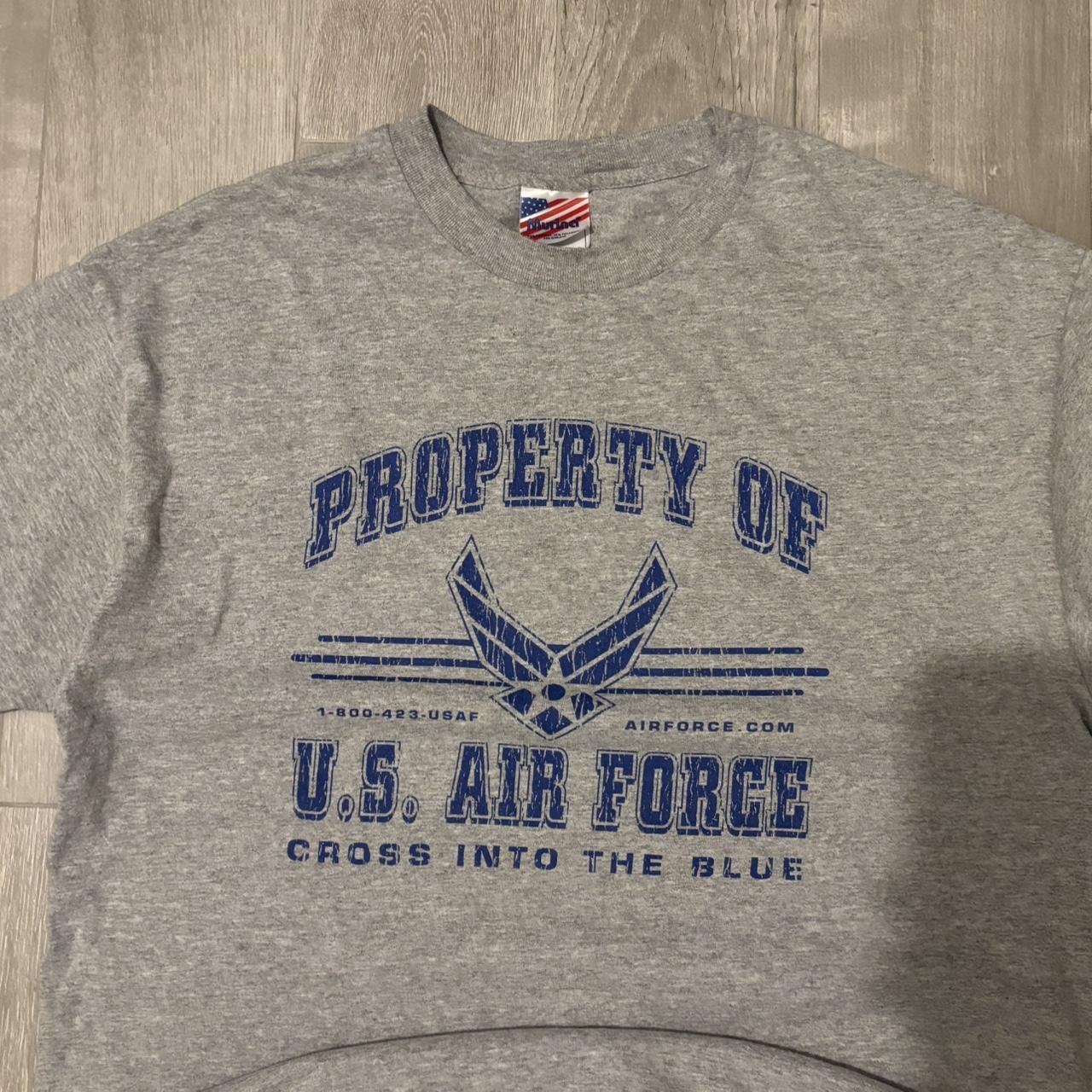 Vintage Y2K U.S. Air Force Shirt - Size XL -... | Depop