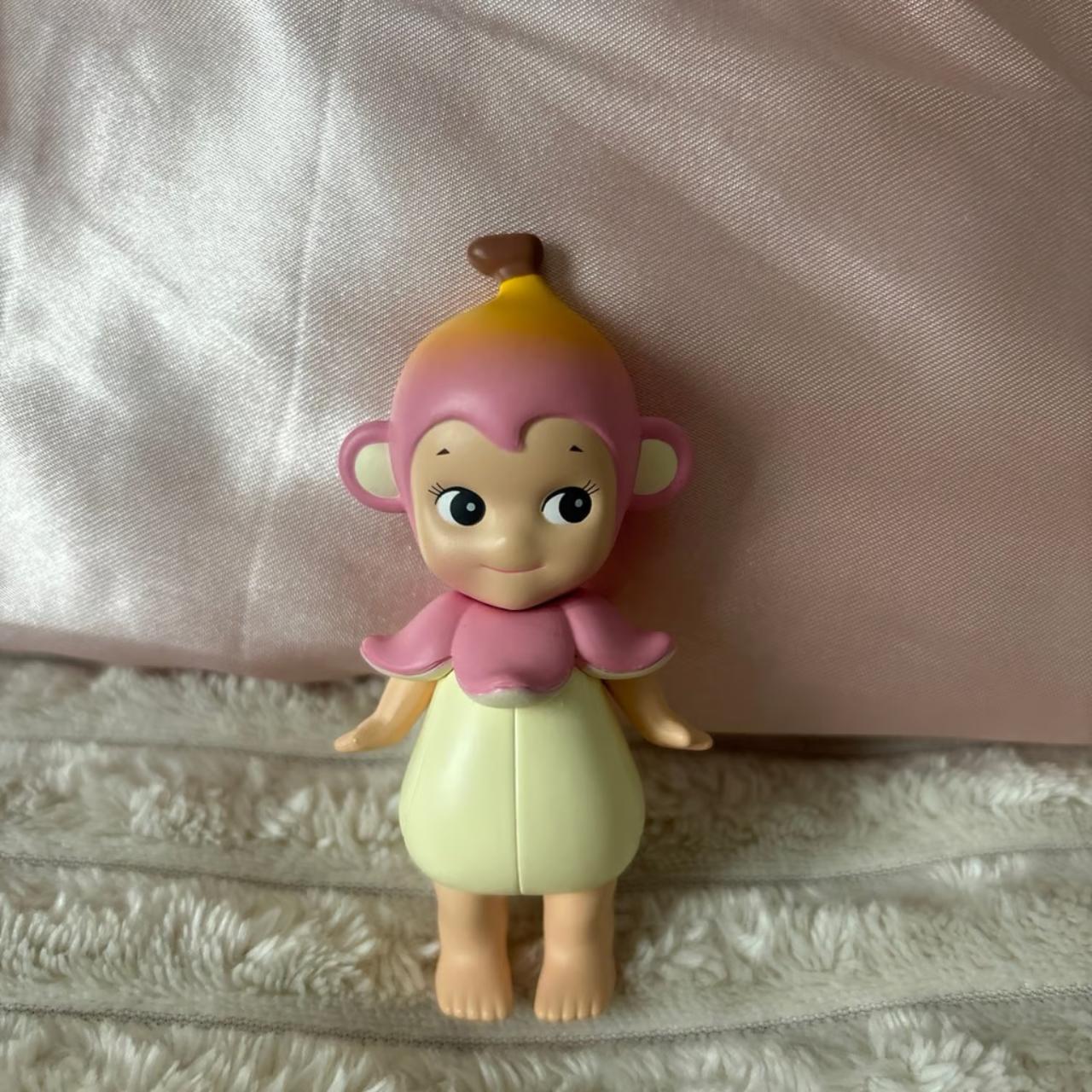 Sonny Angel Pink Banana Monkey Sonny Angel Pink... | Depop