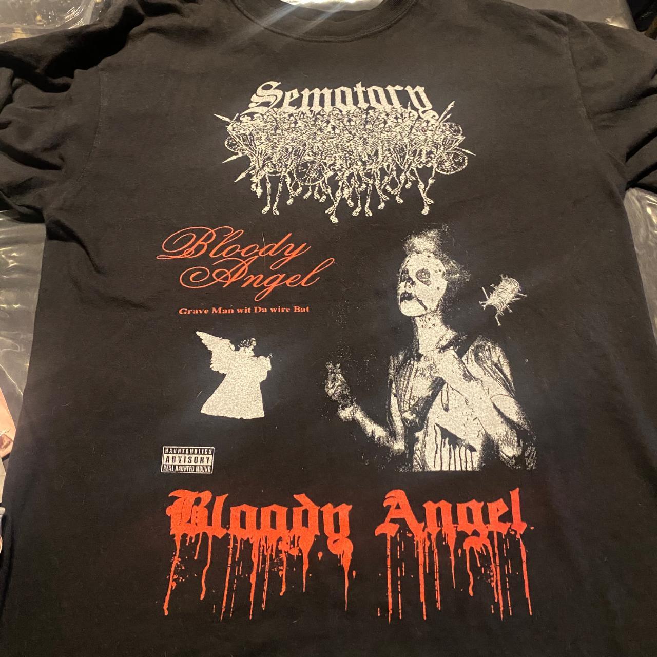 sematary my bloody angel tee #sematary... | Depop