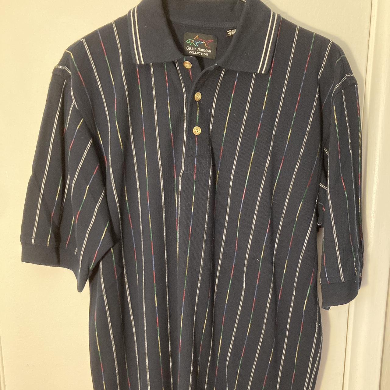 Vintage y2k Greg Norman collection multicolor... - Depop