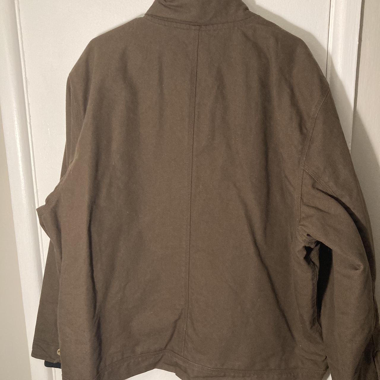 Timberland pro series brown canvas work jacket... - Depop