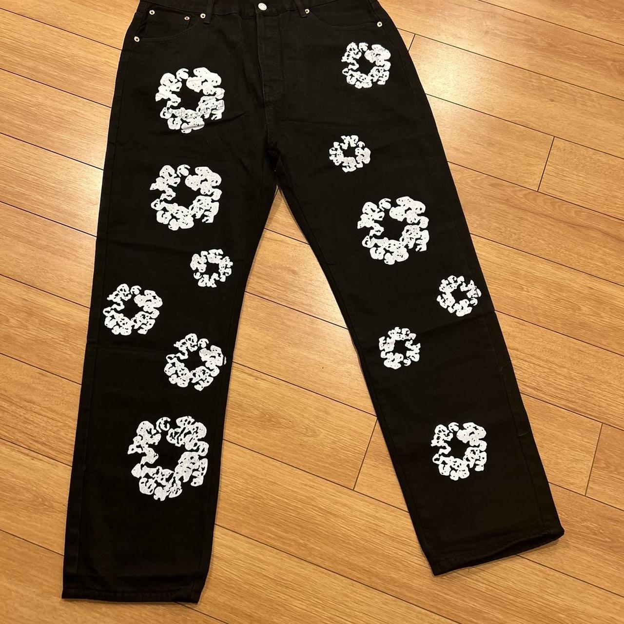 Denim tear pants Authentic Size 36 Dm before buying - Depop