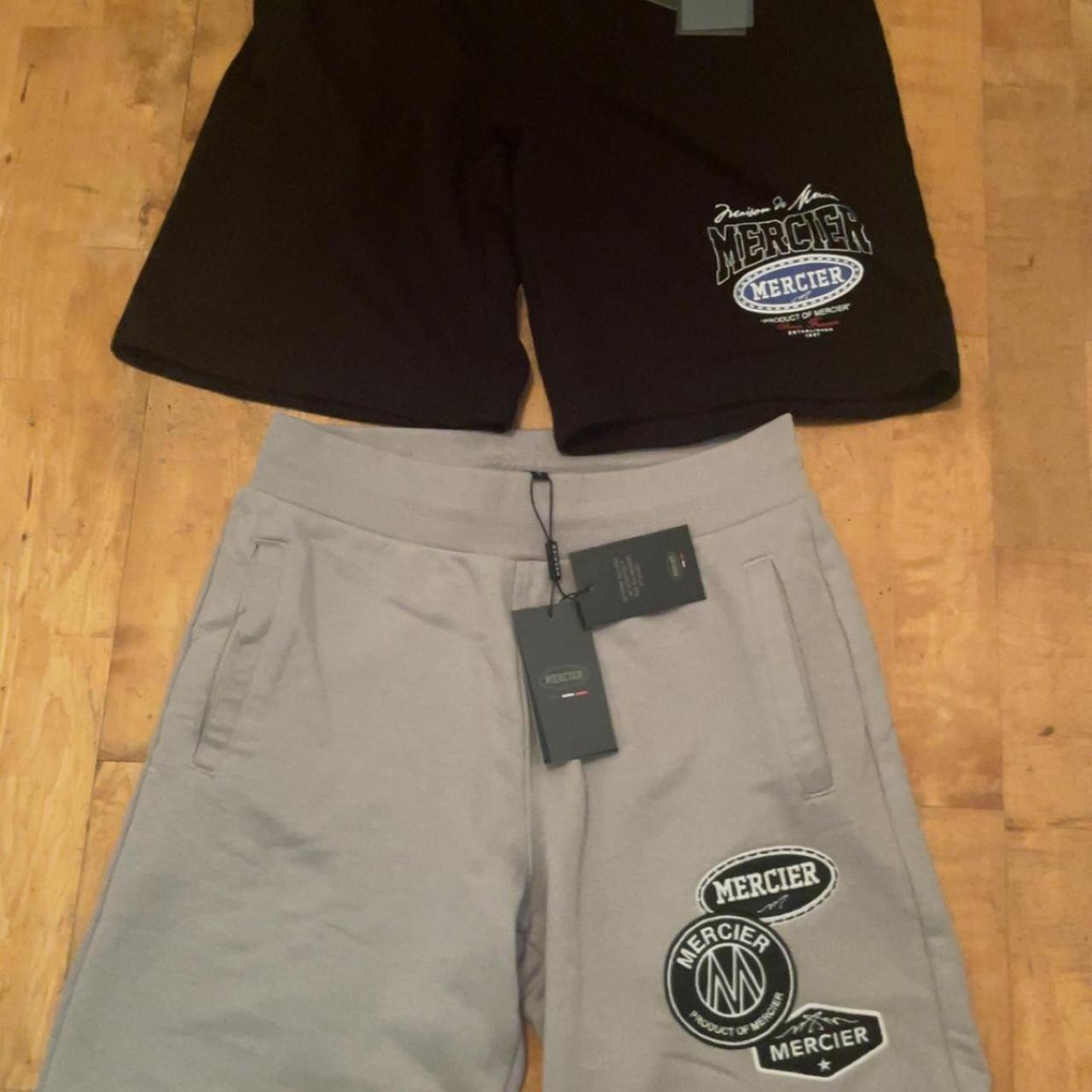 2 pair of brand new mercier shorts with tag still... - Depop