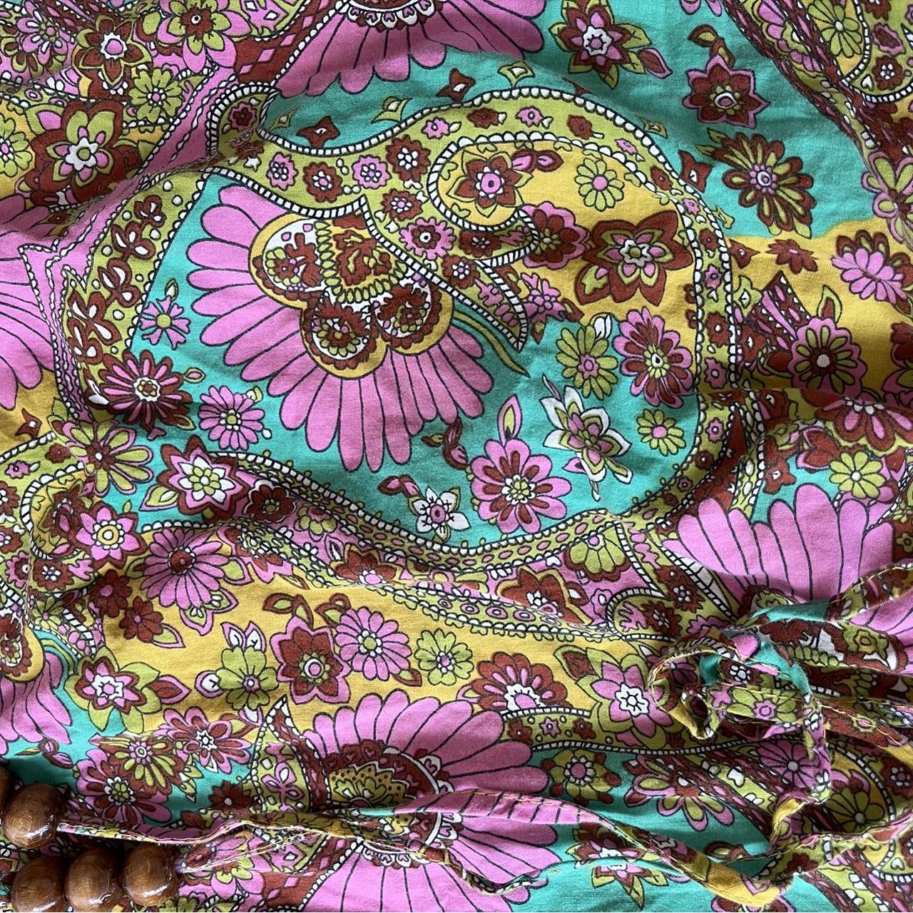 Cutest island girl halter neck top Size 10 Ruched... - Depop