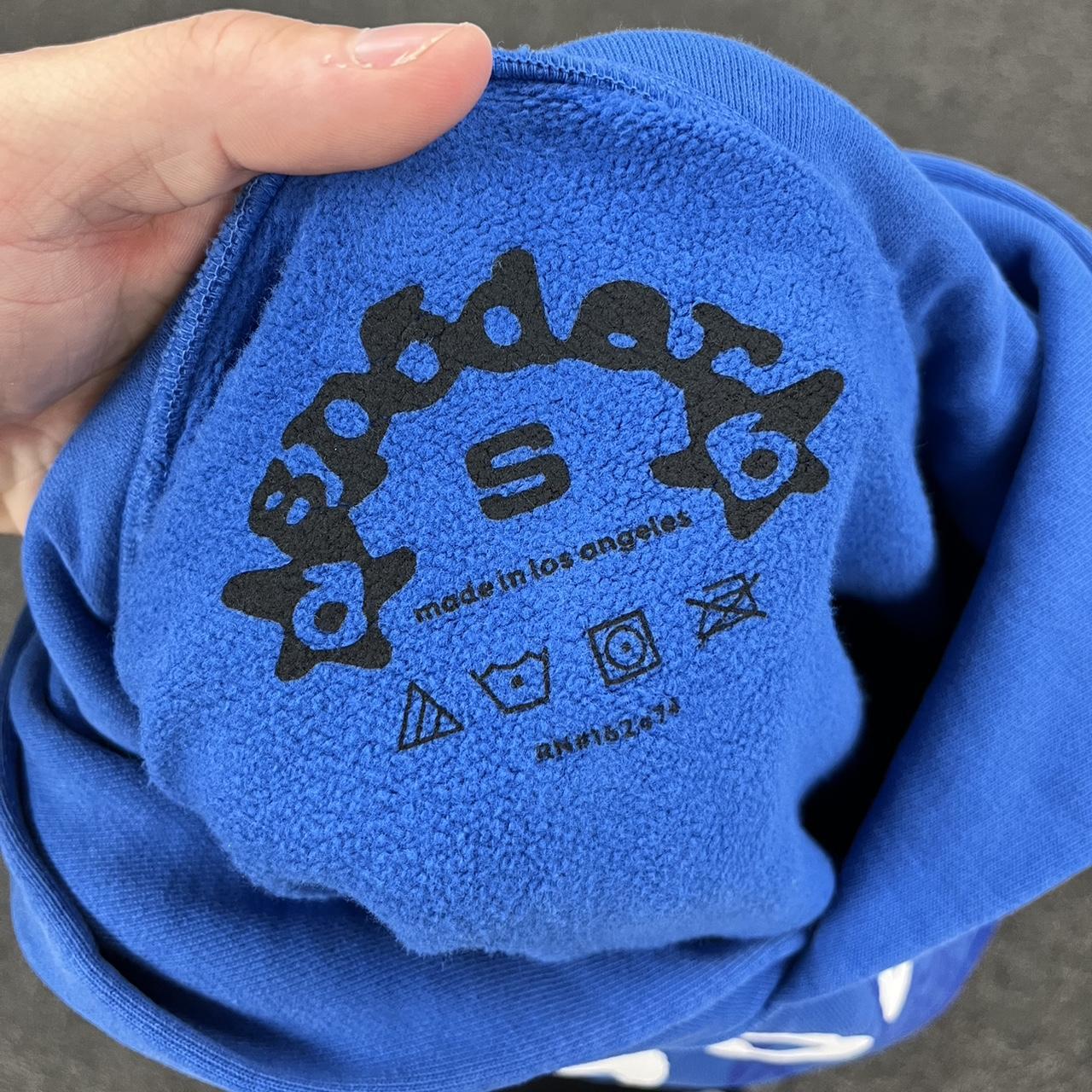 Blue Legacy Sp5der Hoodie Brand New & Original... - Depop