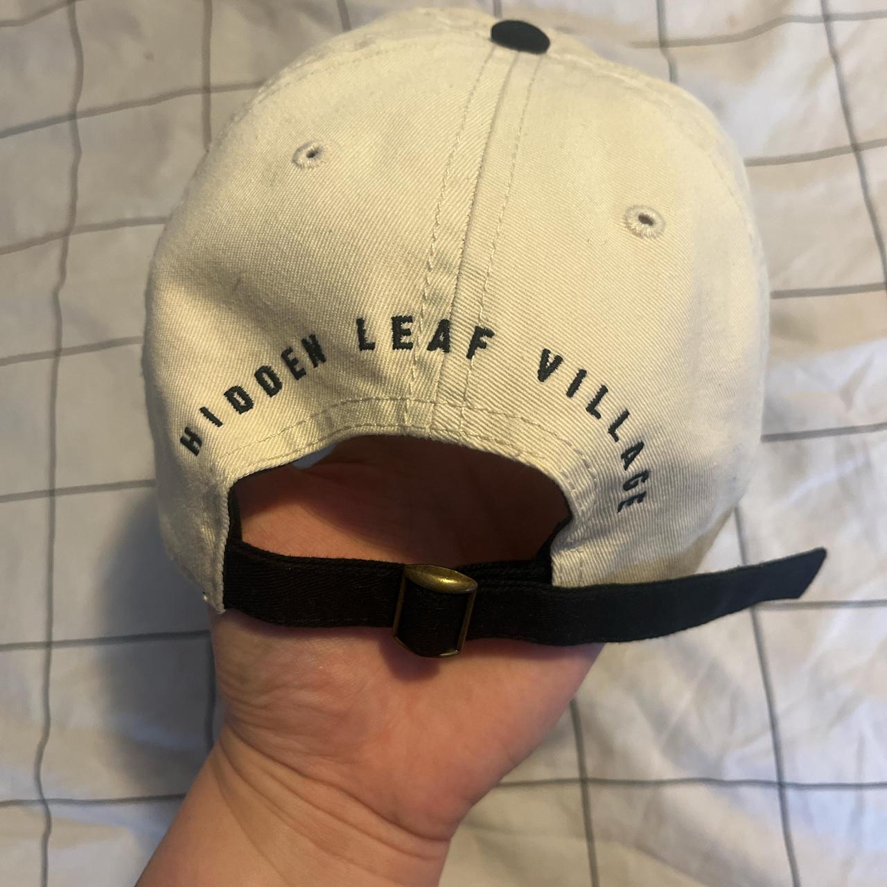 Naruto Hat ichiraku ramen shop hat in cream and black - Depop