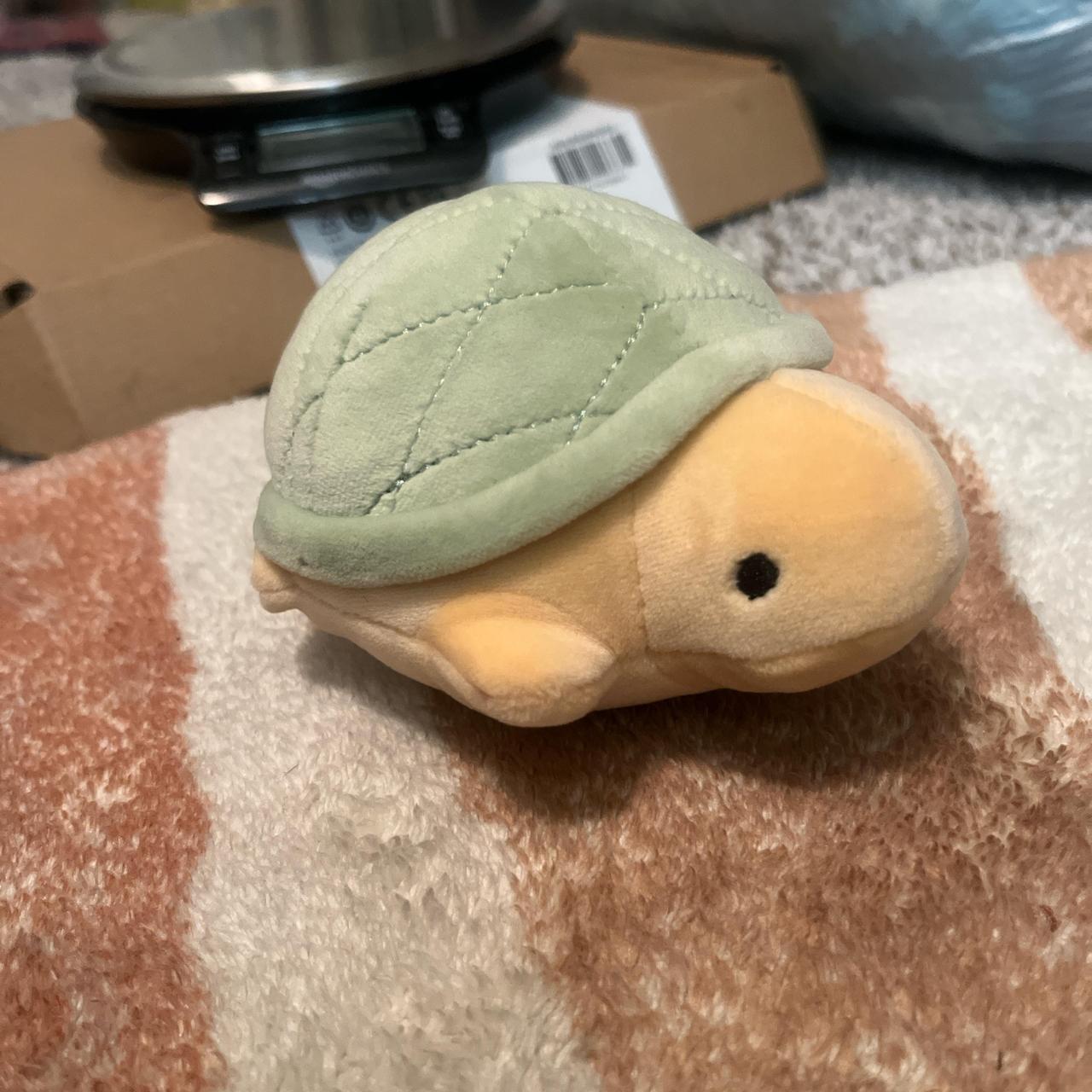 Green and yellow turtle plush in perfect condition... | Depop