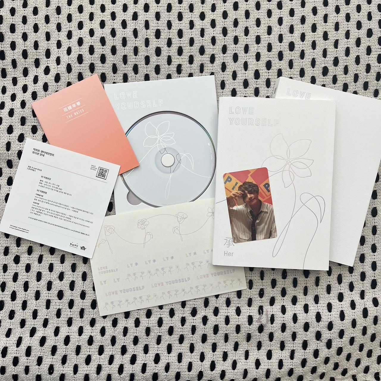 BTS Love Yourself Her album edition E- includes CD,... - Depop