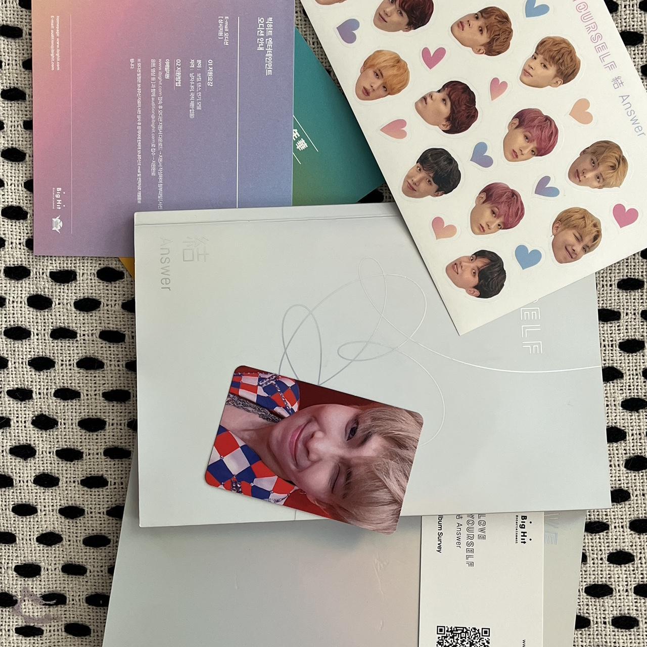 BTS Love Yourself: Answer album- includes CD, lyrics... - Depop