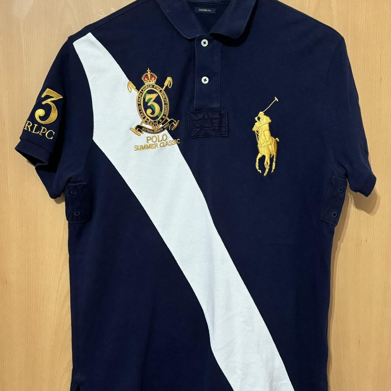 -Polo Ralph Lauren Retro Polo -Size M -Condition is... - Depop