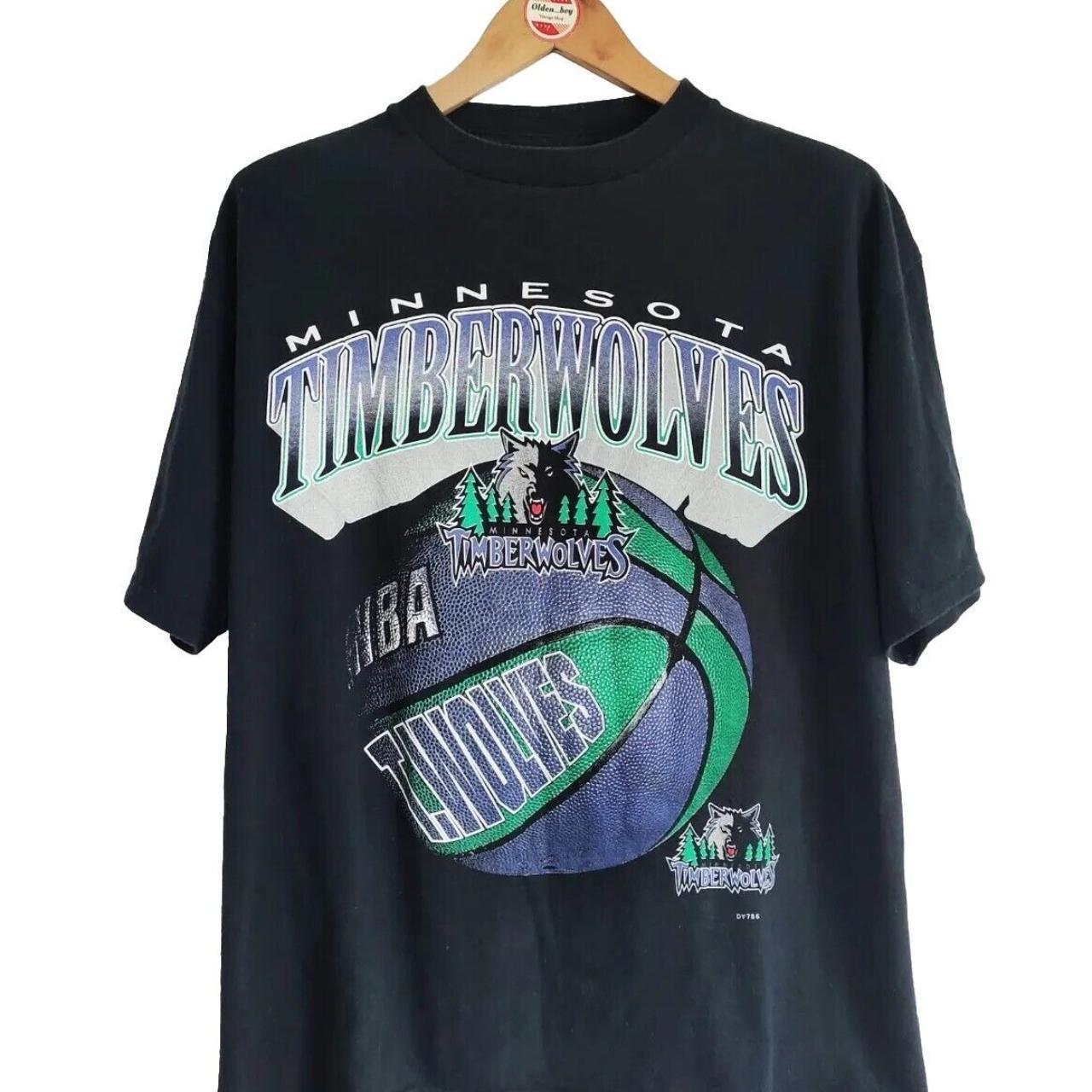 Remake Vintage Minnesota Timberwolves Logo 90s... | Depop