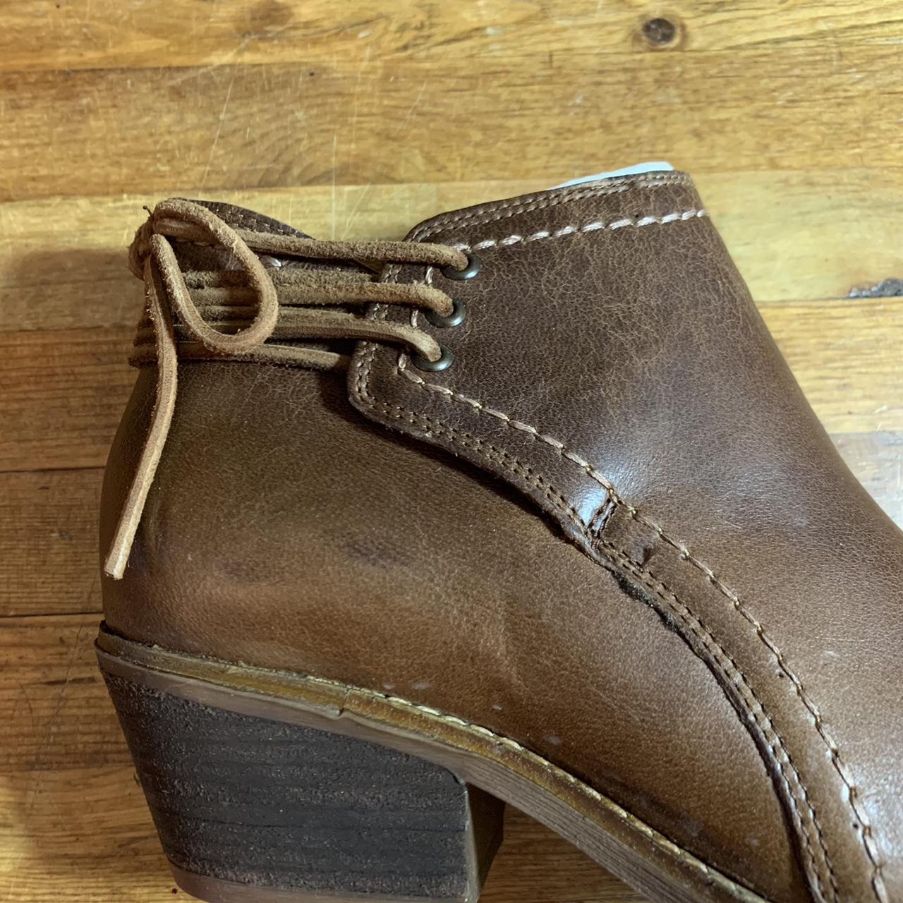 NEW Softt Warm Brown Aleah Rustic-Luxe Bootie,... | Depop