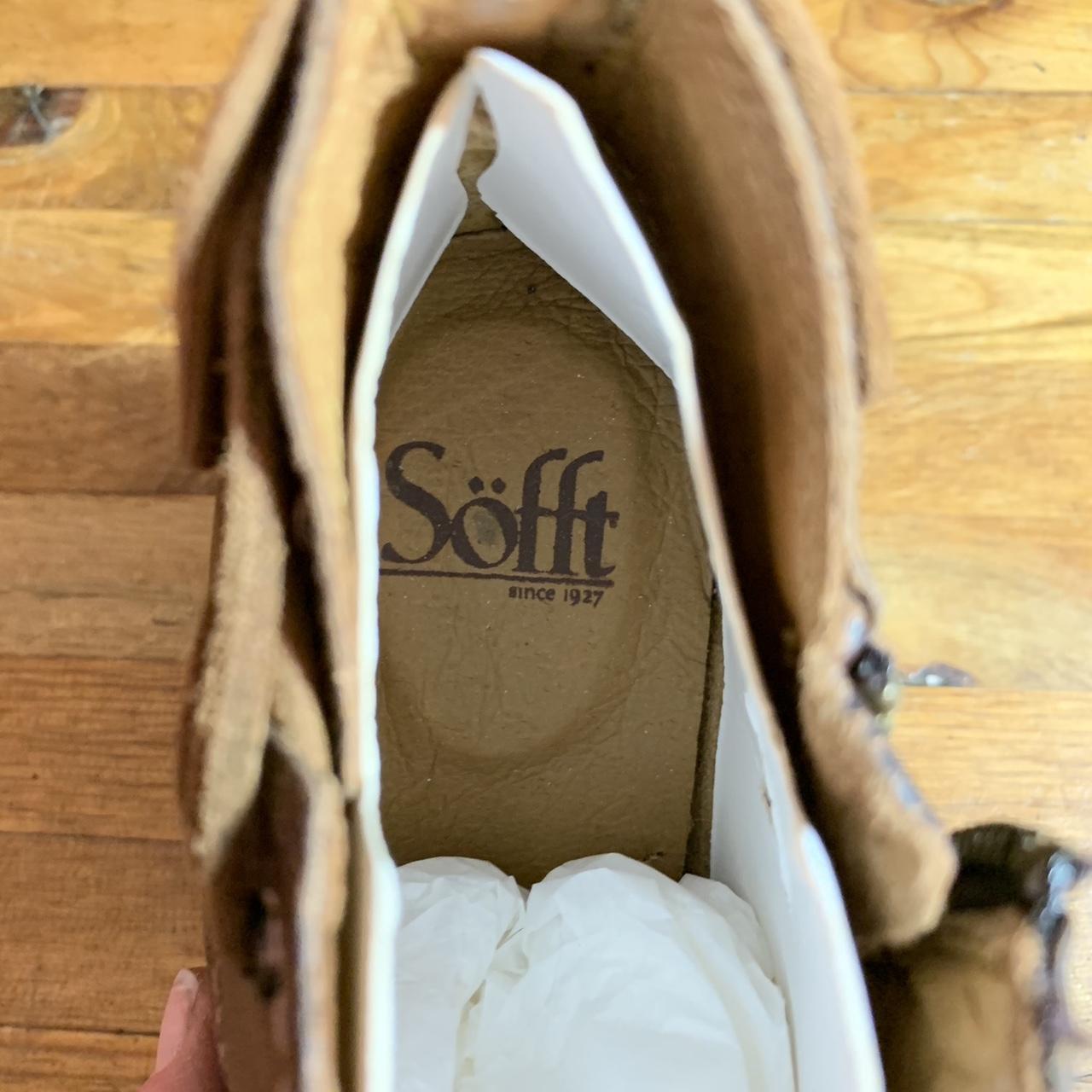 NEW Softt Warm Brown Aleah Rustic-Luxe Bootie,... | Depop