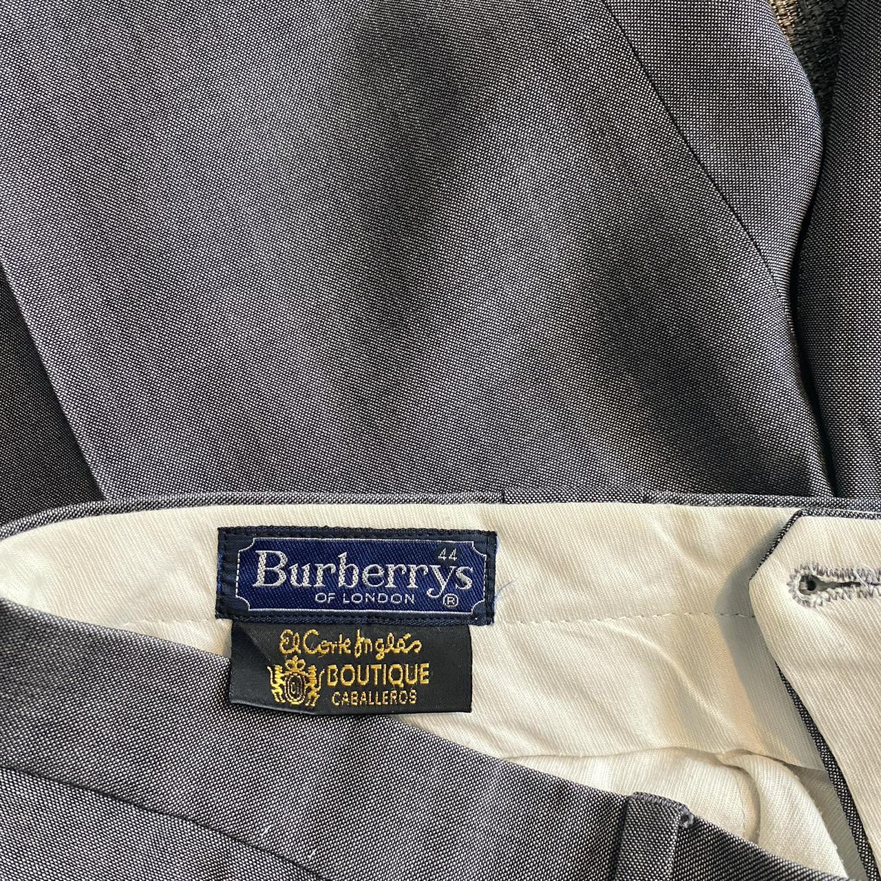 Burberry pants mens silver store